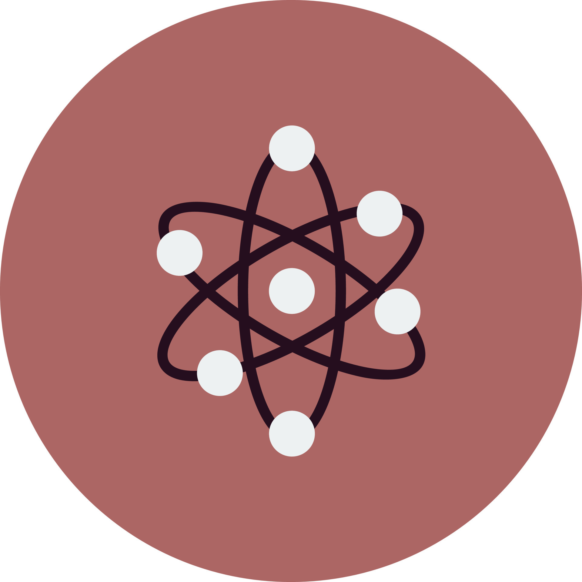 Atomic Structure Vector Icon 21125281 Vector Art At Vecteezy