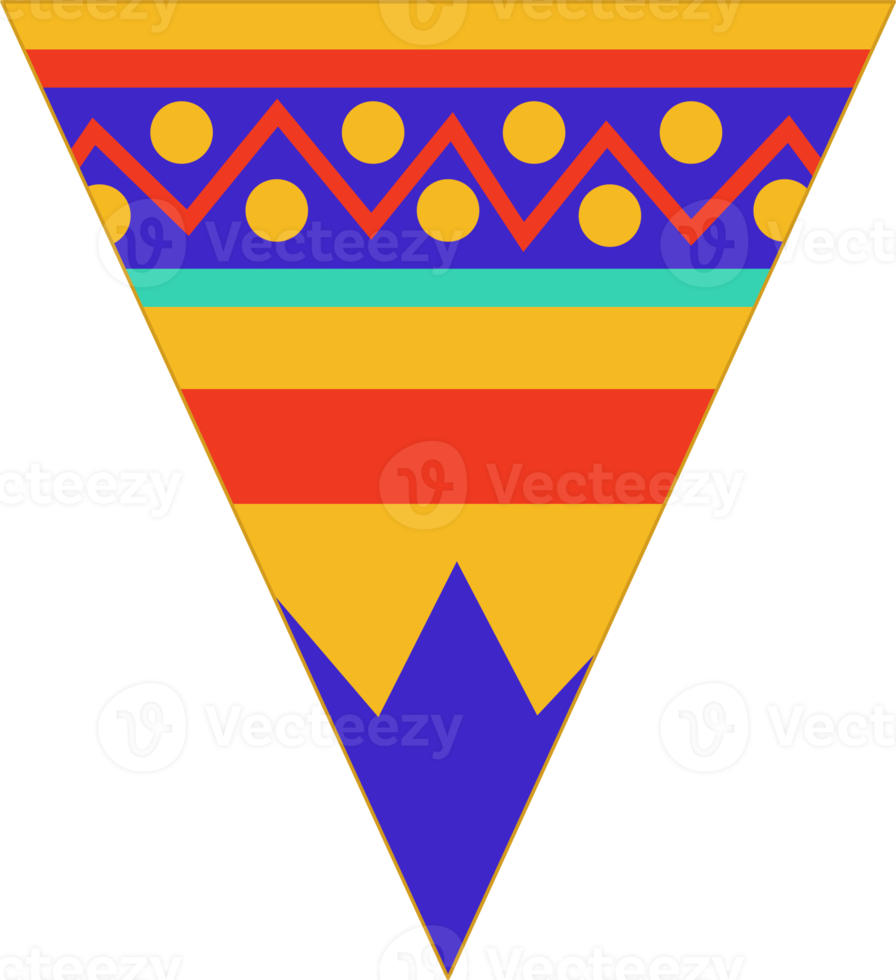 Mexican Papel Picado Fiesta Decorations In Cinco De Mayo Festival Colorful Party Flag Pennant