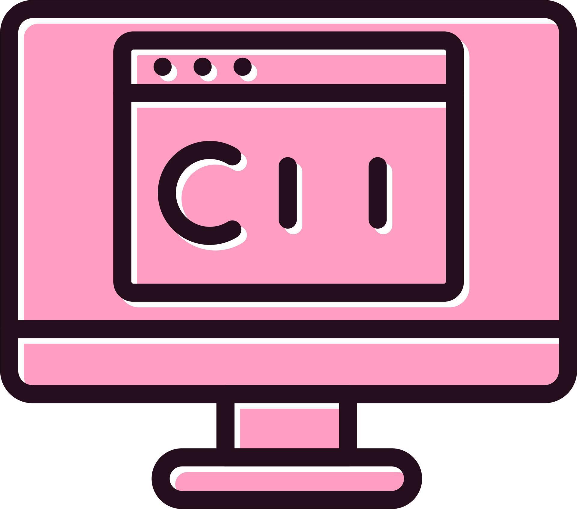 Programming Language Vector Icon 21131978 Vector Art at Vecteezy