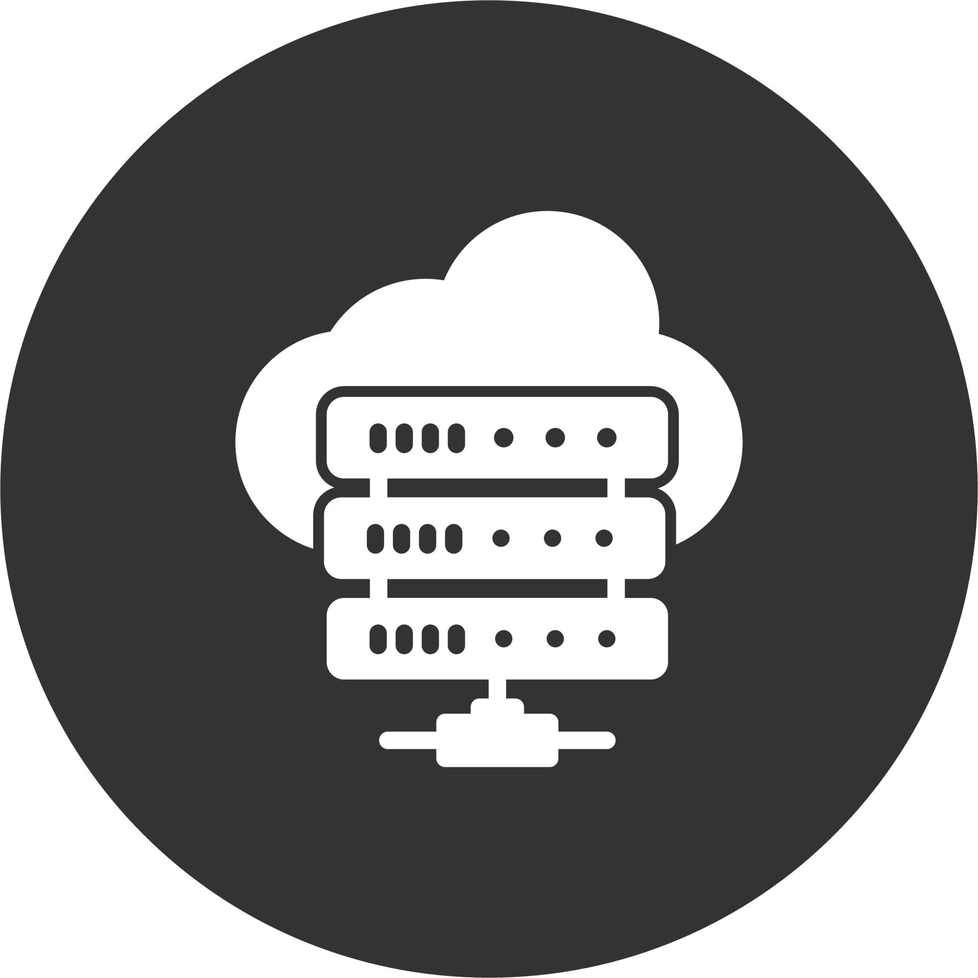 Cloud Server Icon 21135285 Vector Art at Vecteezy
