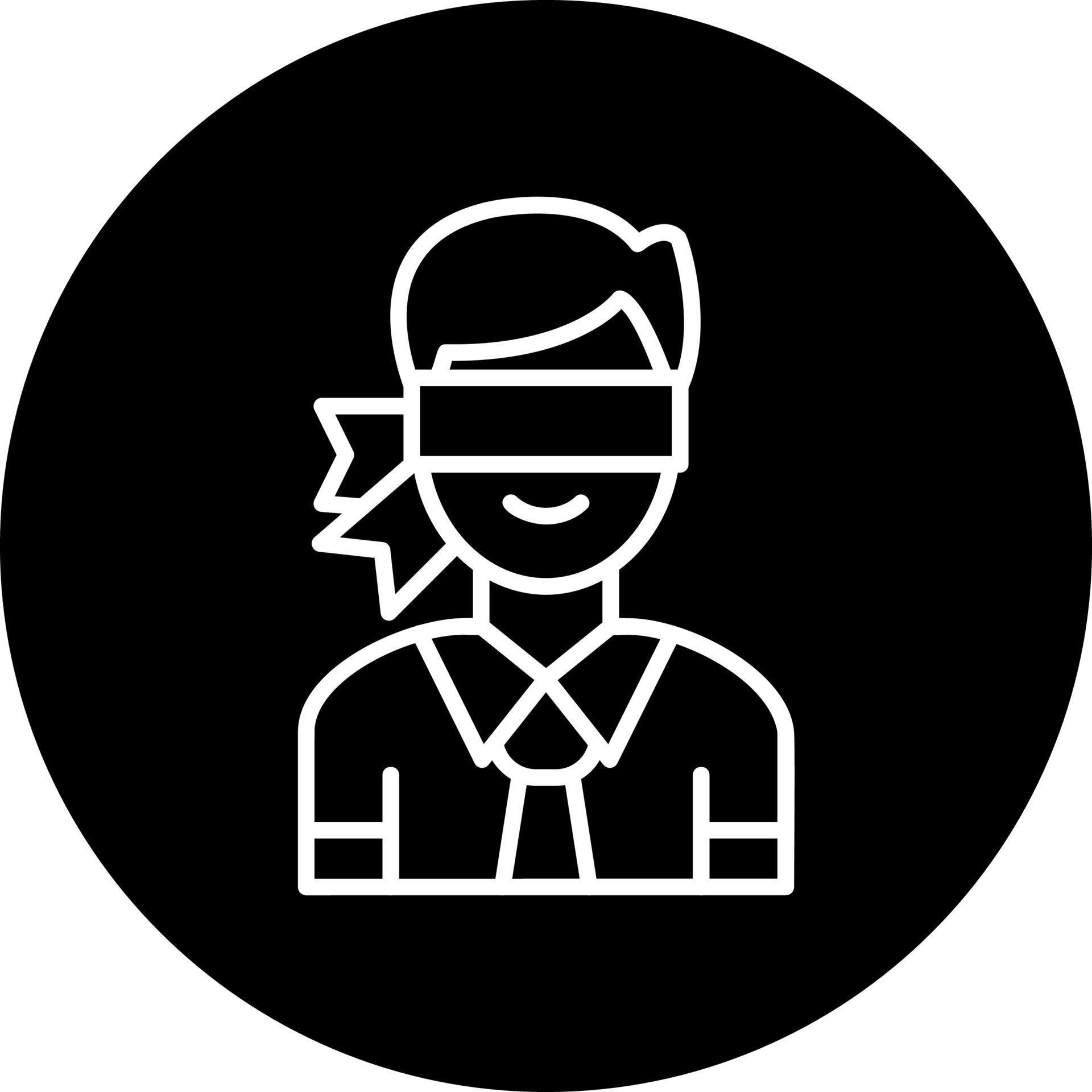 Blind Vector Icon 21137607 Vector Art at Vecteezy
