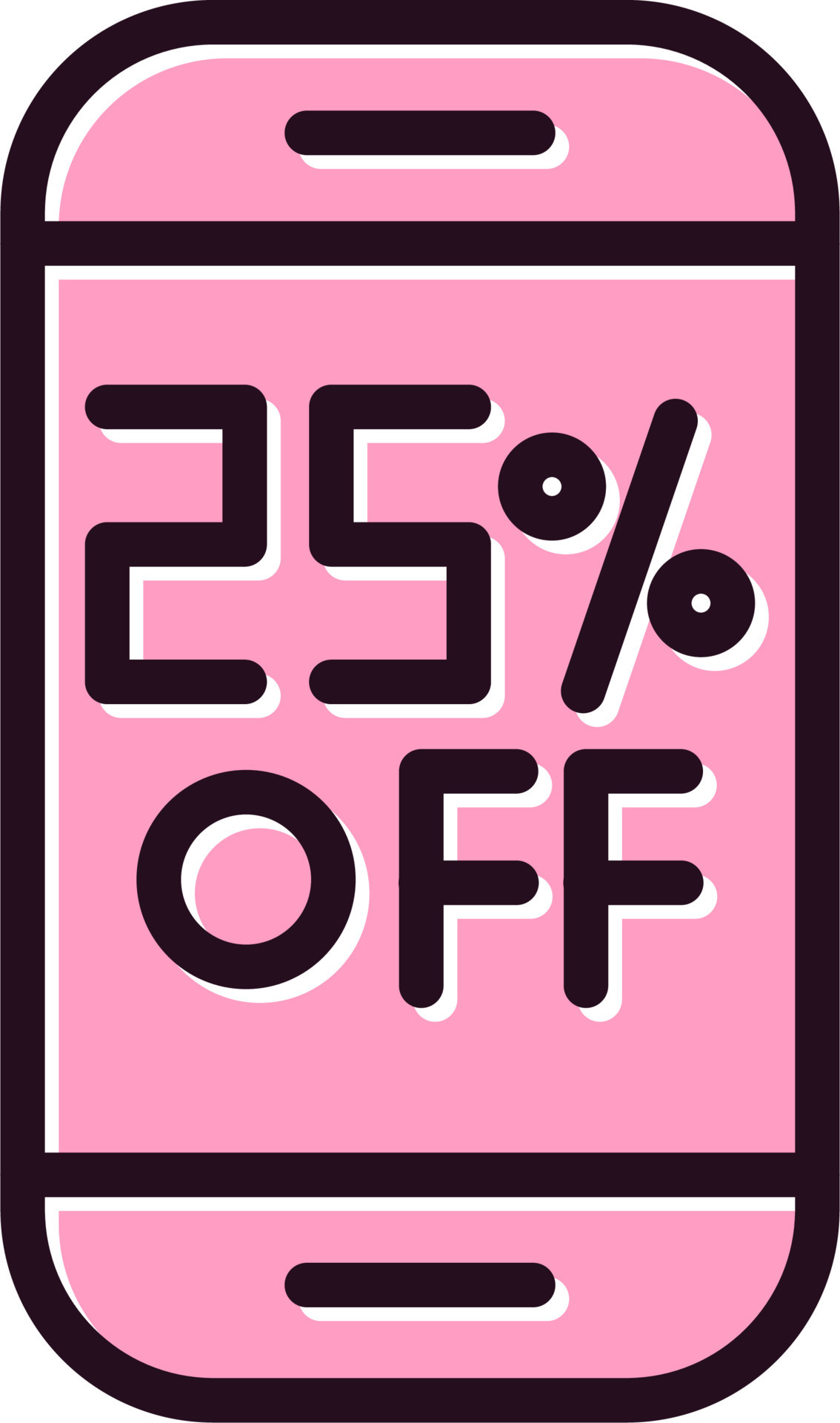 25 Percent Off 21138091 Vector Art At Vecteezy 25-percent-off-21138091-vector-art-at-vecteezy