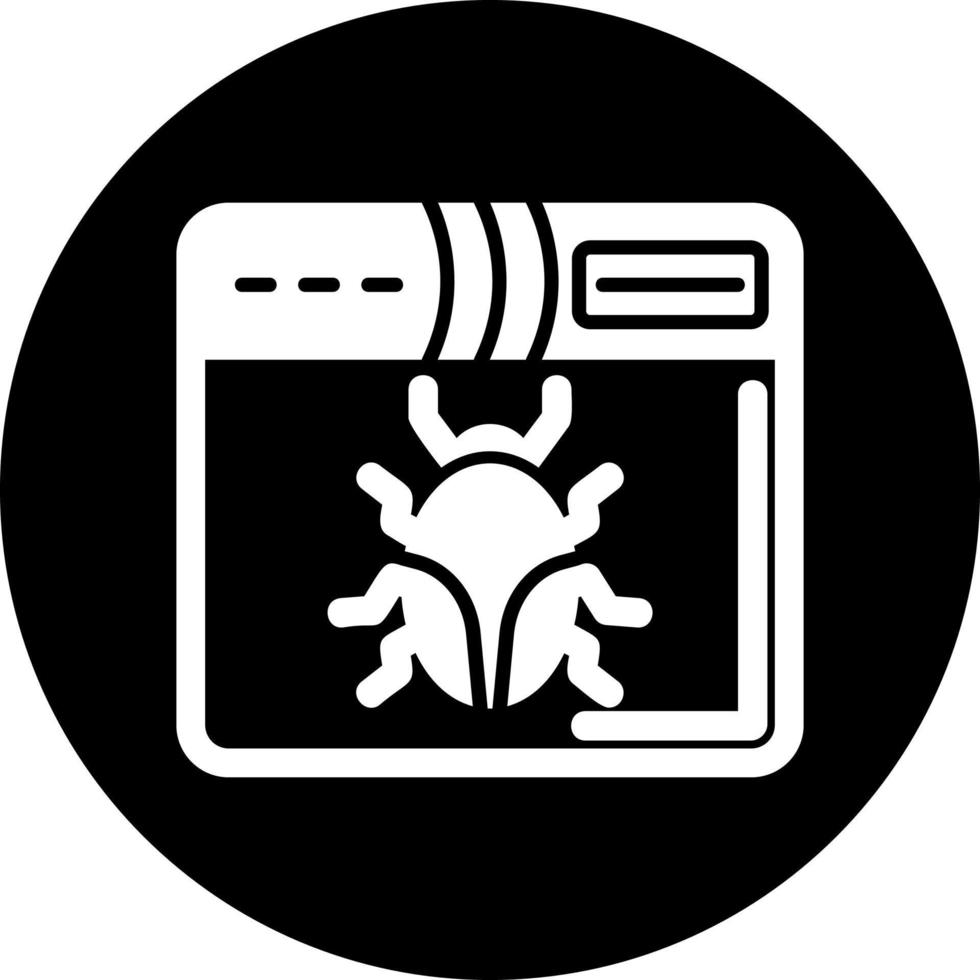 Web Bug Vector Icon 21138248 Vector Art At Vecteezy