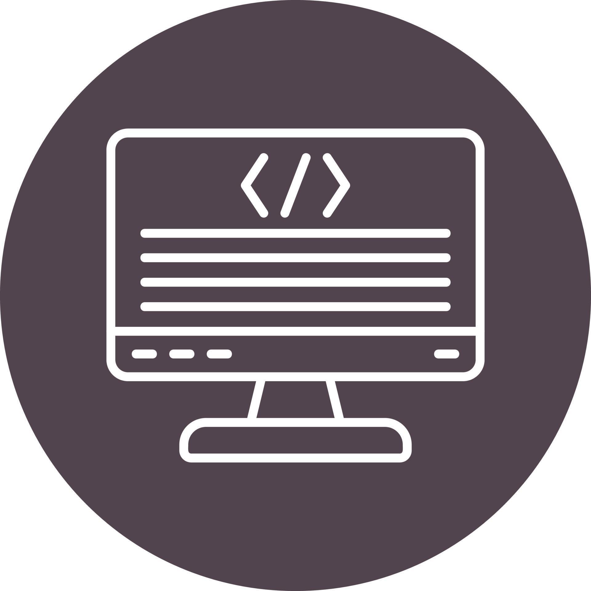 Computer Science Vector Icon 21139221 Vector Art at Vecteezy