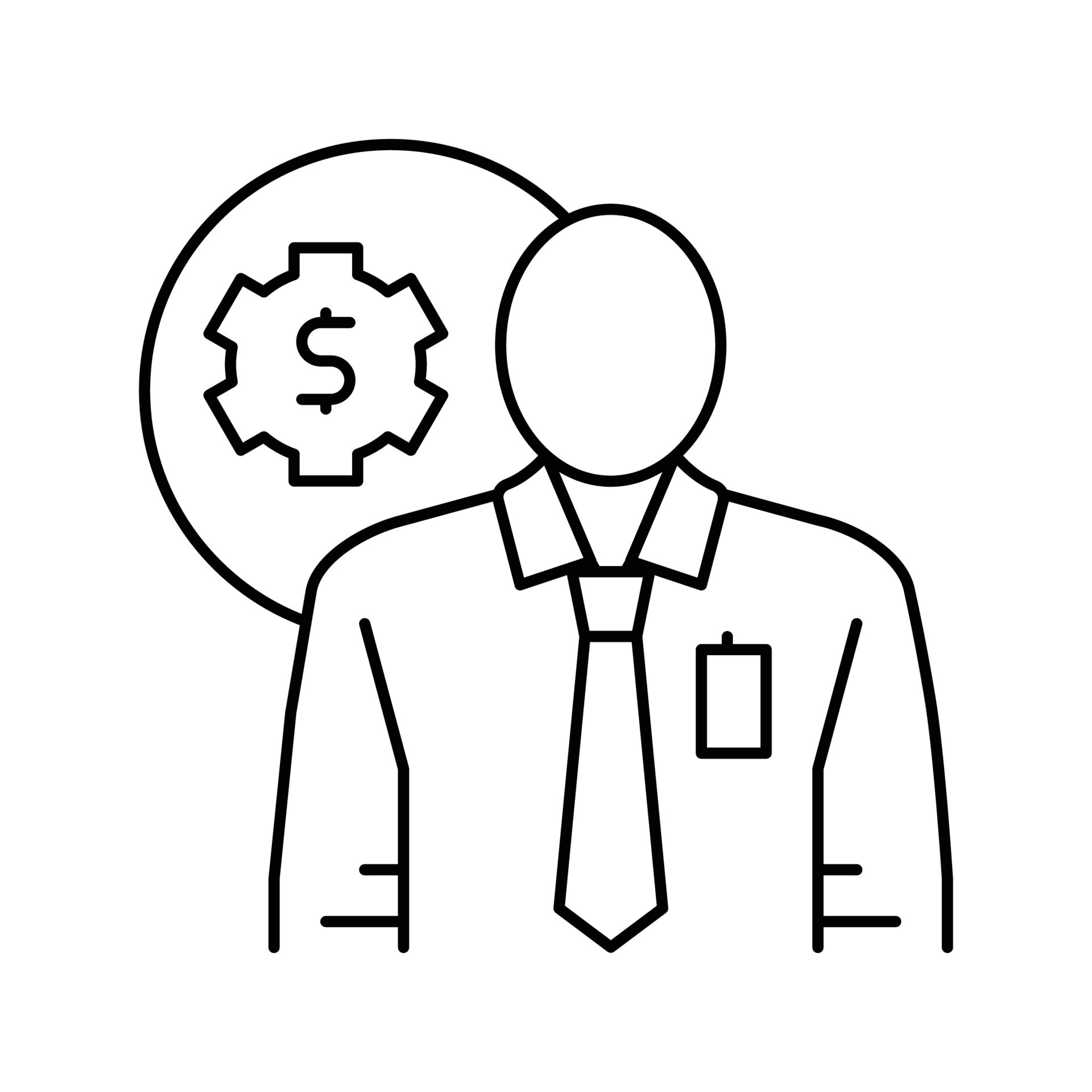 technical sales engineer worker line icon vector illustration 21143153 ... technical sales engineer worker line icon vector illustration 21143153 ...