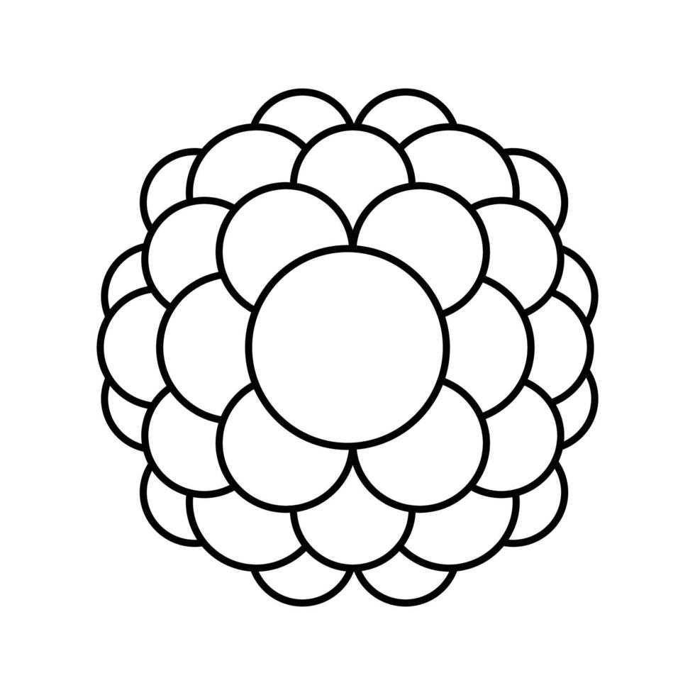 Particle Molecular Structure Line Icon Vector Illustration 21143465 Vector Art At Vecteezy