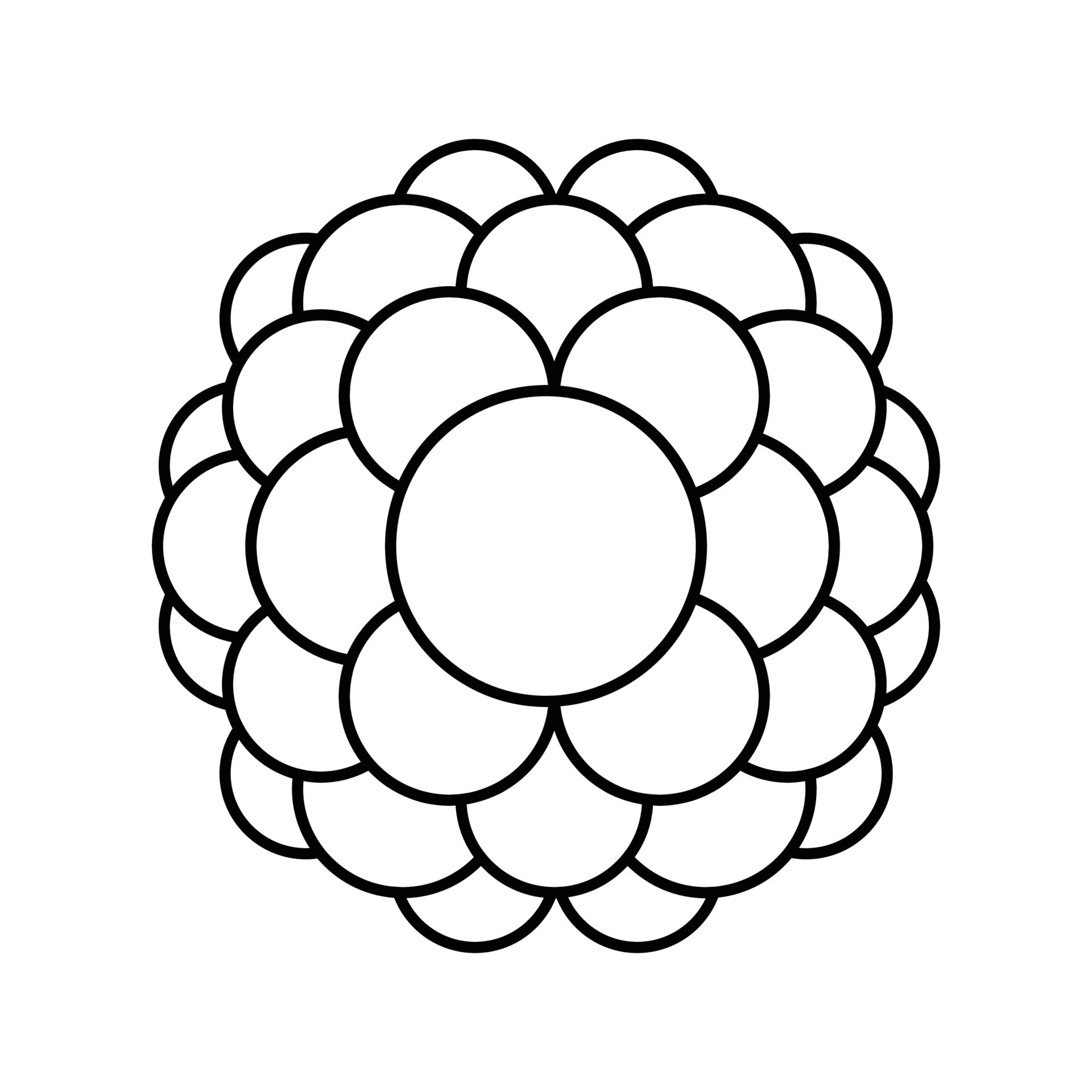 Particle Molecular Structure Line Icon Vector Illustration 21143465