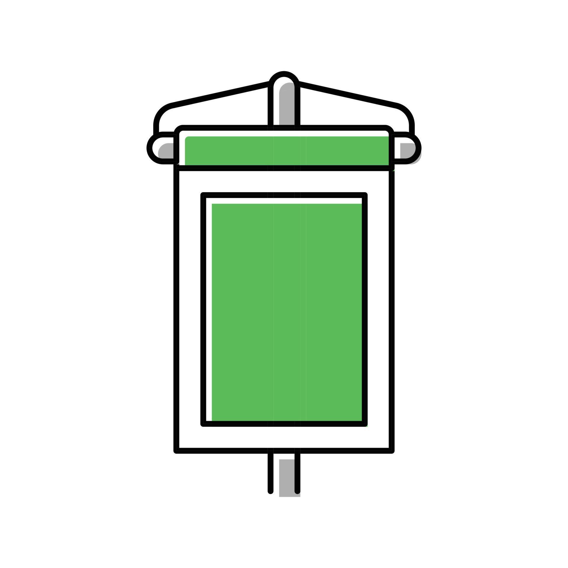 pennant flag banner color icon vector illustration 21159502 Vector Art ...