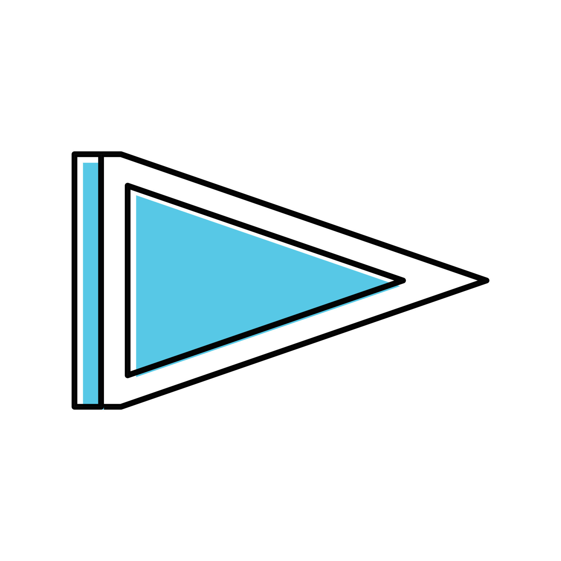 pennant flag map color icon vector illustration 21162144 Vector Art at ...