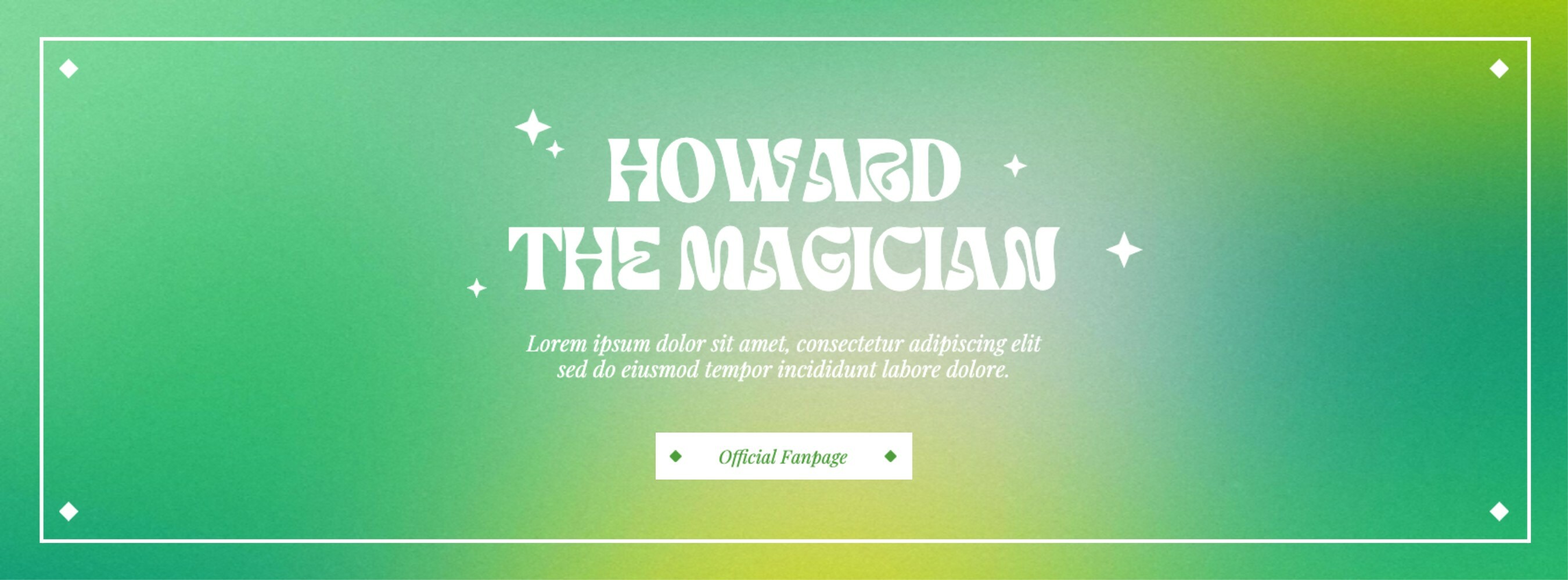 Magician Facebook Cover 21163076 Template