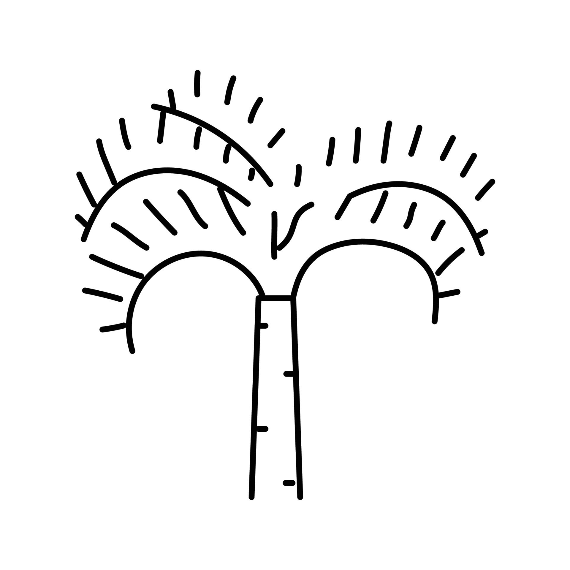 christmas palm tree line icon vector illustration 21163674 Vector Art ... christmas palm tree line icon vector illustration 21163674 Vector Art ...