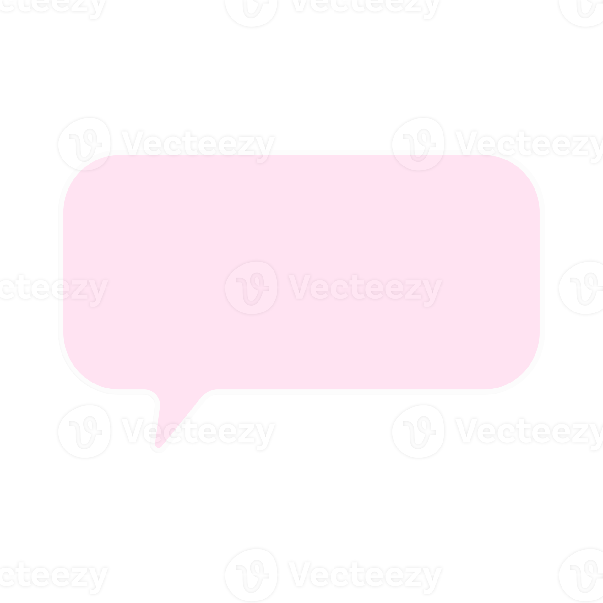 speech bubble 3D 21168953 PNG