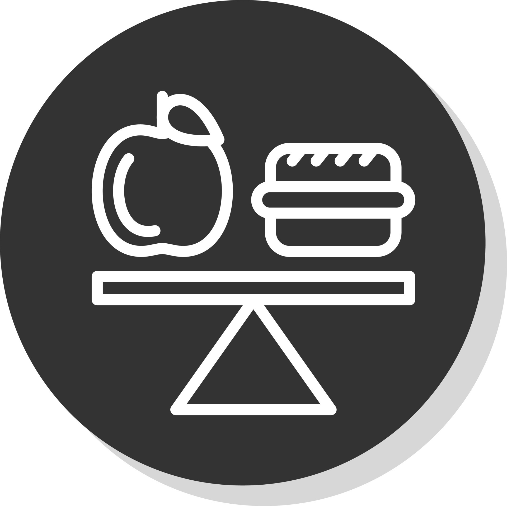 Balanced Diet Vector Icon Design 21170044 Vector Art at Vecteezy
