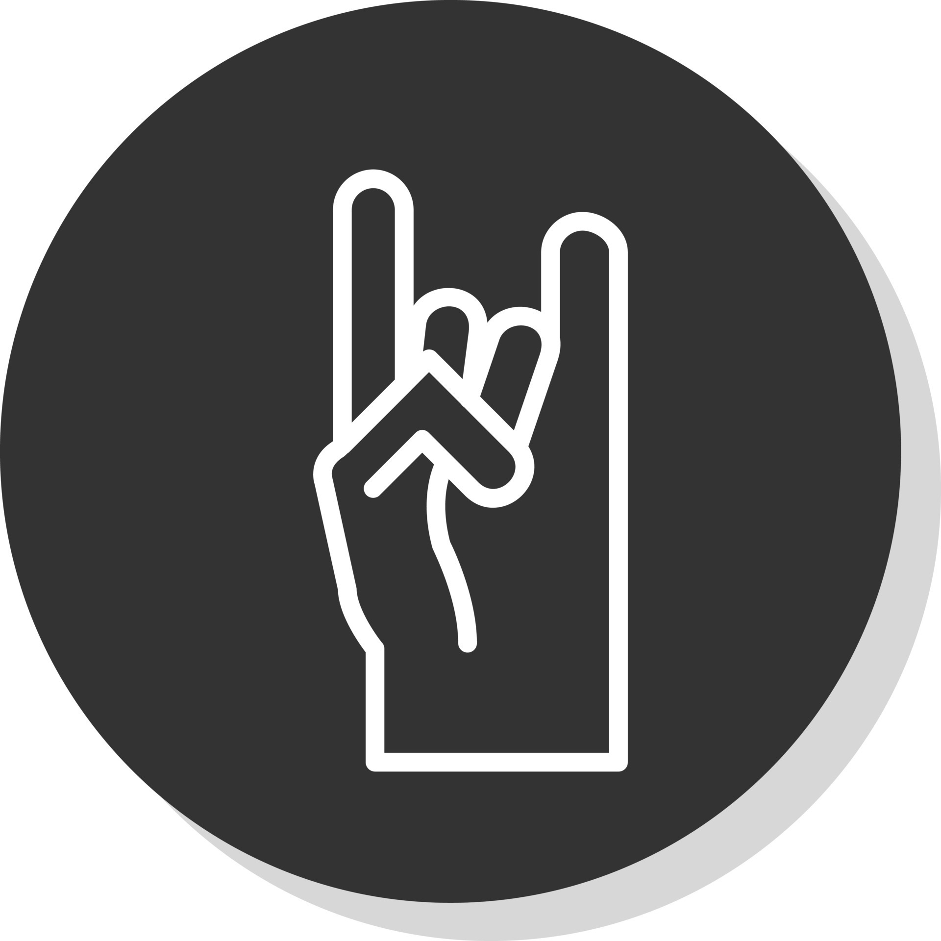 Sign Language Vector Icon Design 21170080 Vector Art at Vecteezy