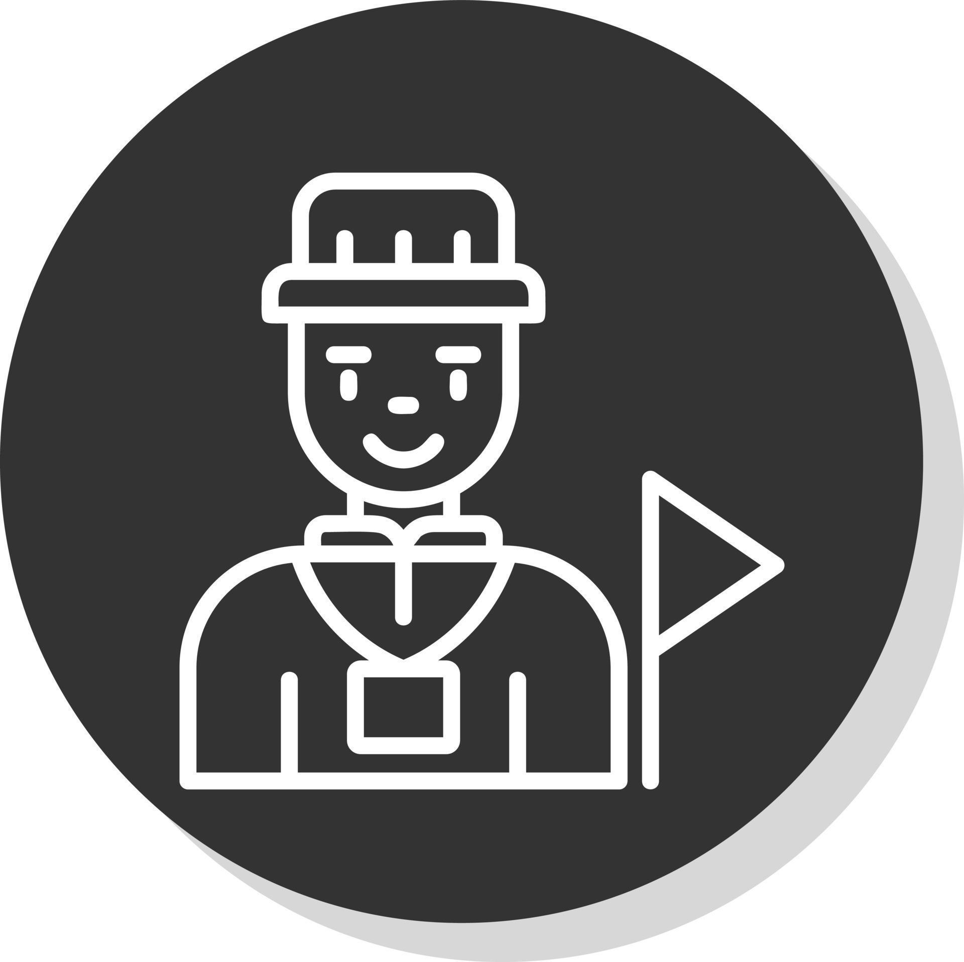 Tour Guide Vector Icon Design 21170227 Vector Art at Vecteezy