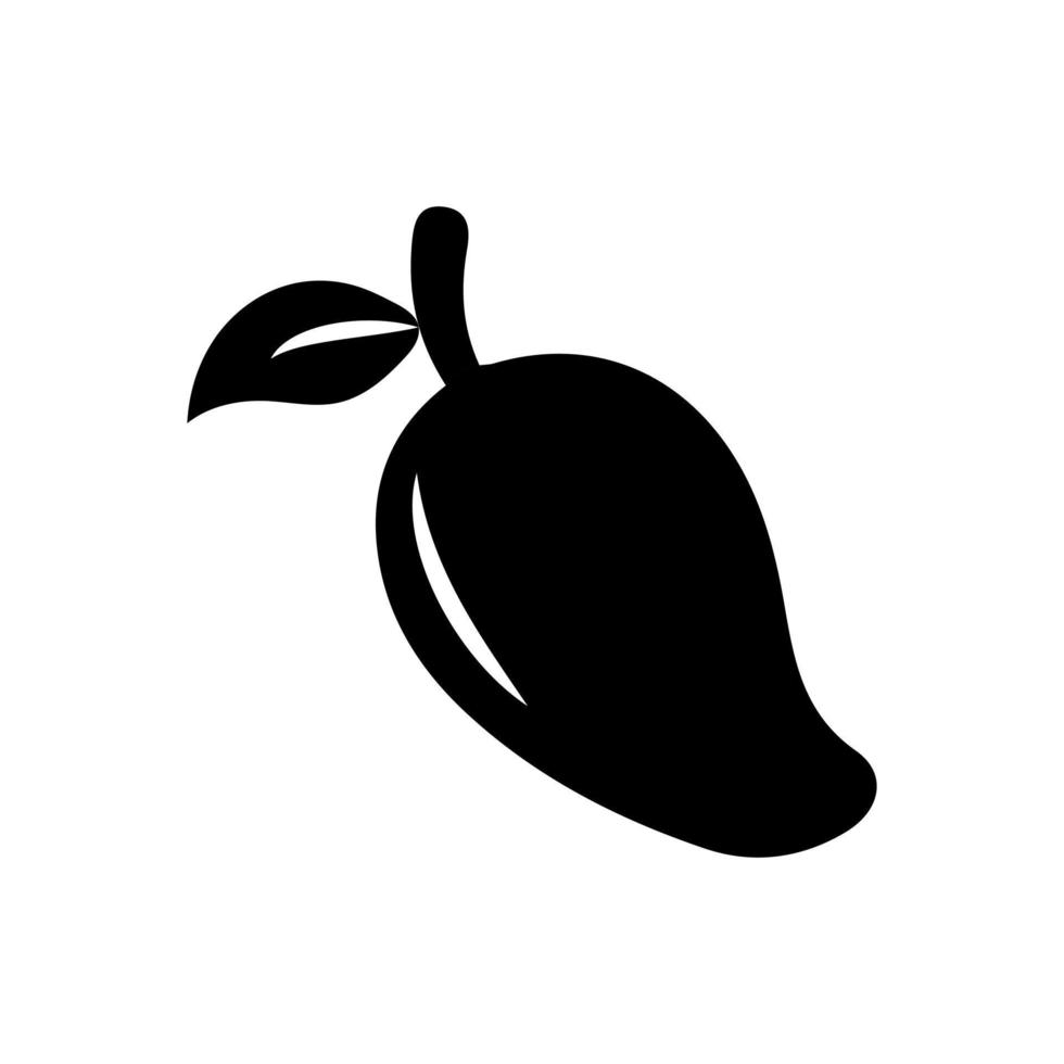 Mango fruit vector icon. Mango in flat style. Vector illustration of ... Mango fruit vector icon. Mango in flat style. Vector illustration of ...