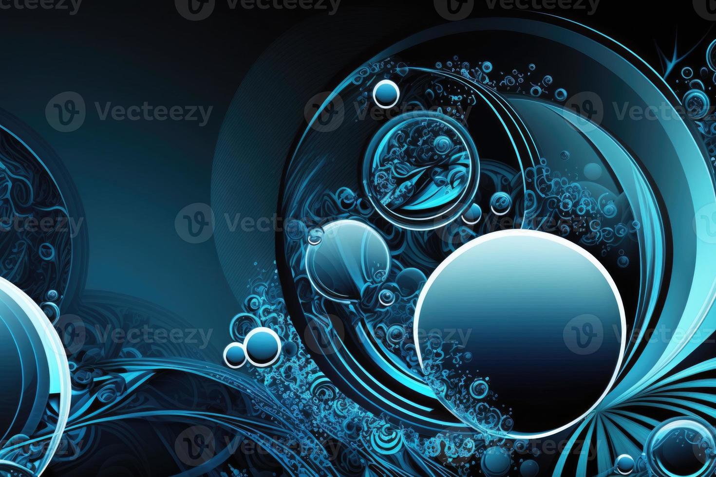 background blue abstract illustration design art. 21174022 Stock Photo ...