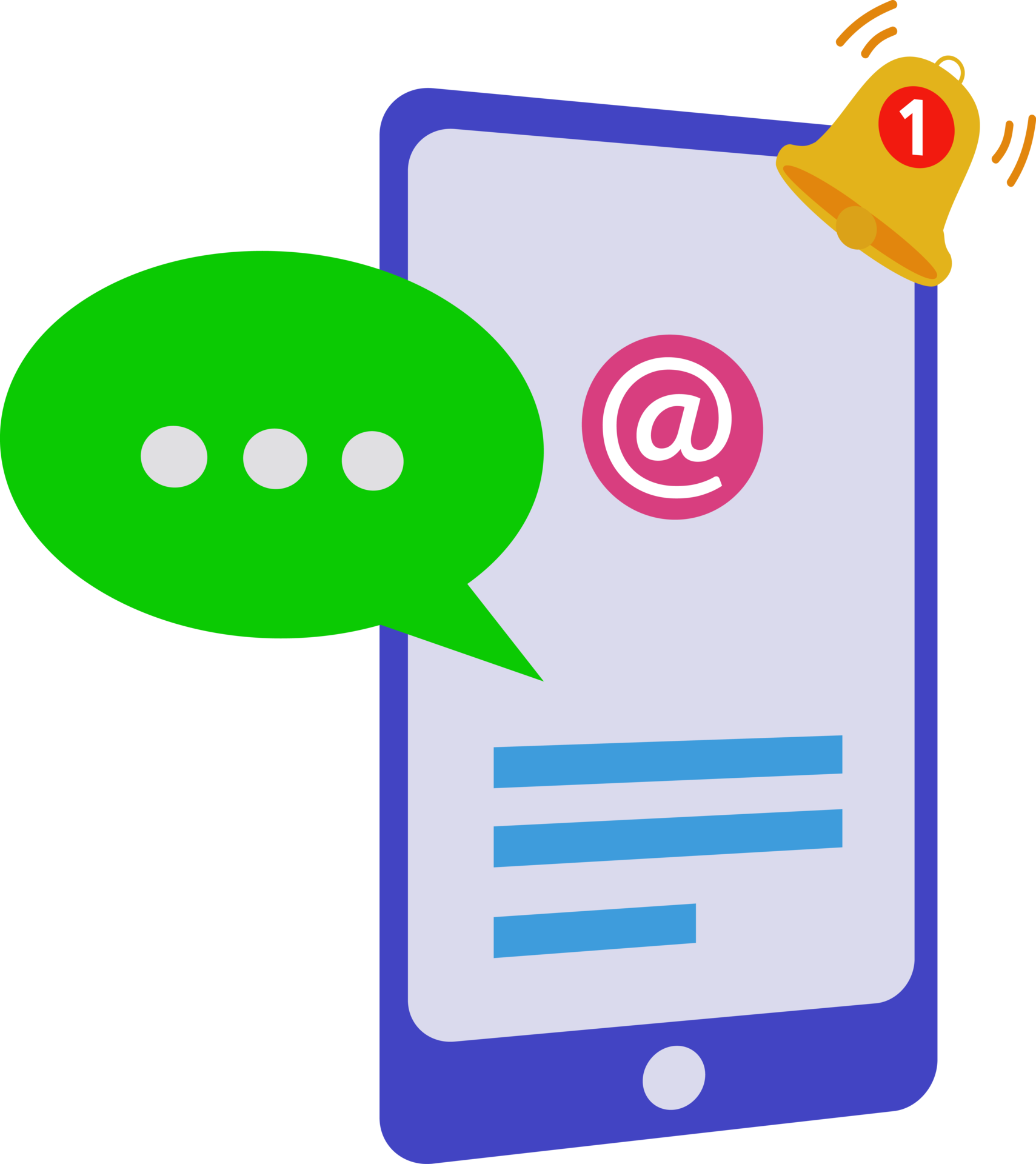 icon send message via smartphone. handphone icon and notification bell ... icon send message via smartphone. handphone icon and notification bell ...