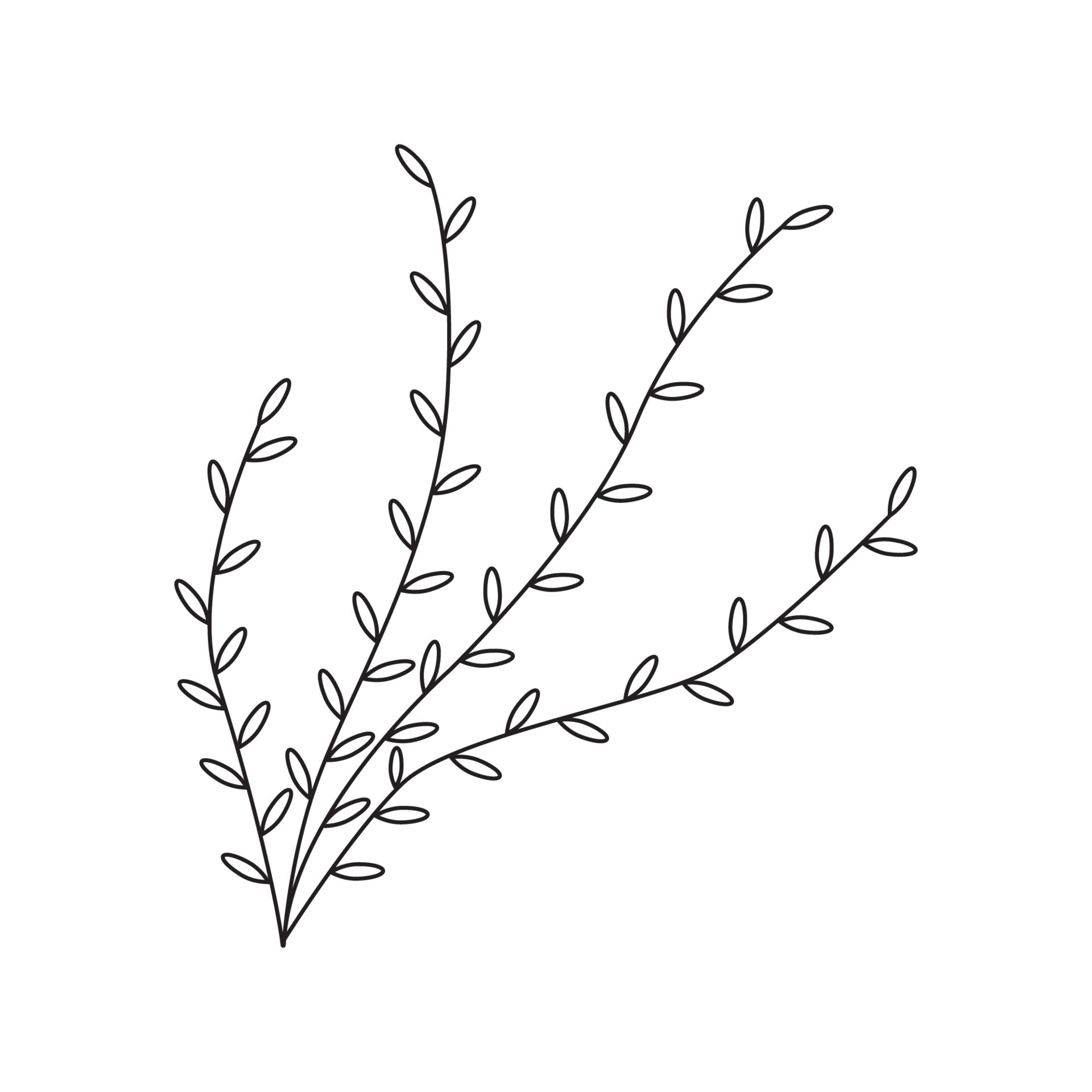 Hand drawn illustration spring tree. 21180305 Vector Art at Vecteezy