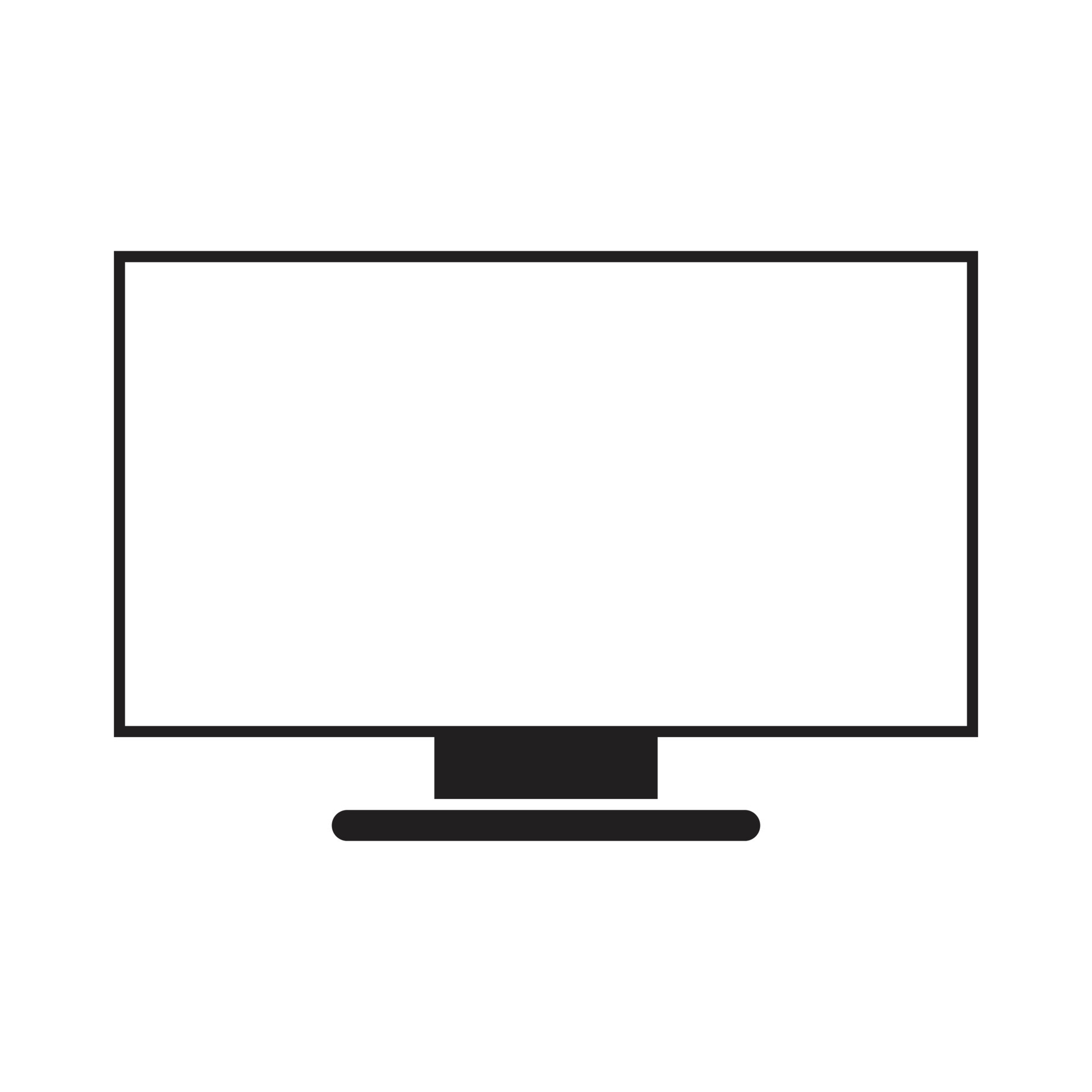 Free monitor icon vector 21181991 Vector Art at Vecteezy