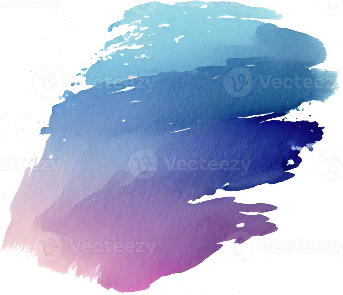 Watercolor Brush Stroke Splatter 21183327 PNG