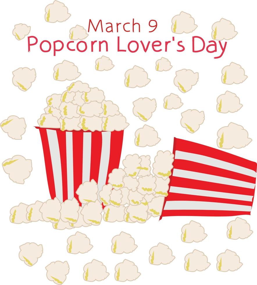 Popcorn Lover's Day Vector illustration. 21186082 Vector Art at Vecteezy Popcorn Lover's Day Vector illustration. 21186082 Vector Art at Vecteezy