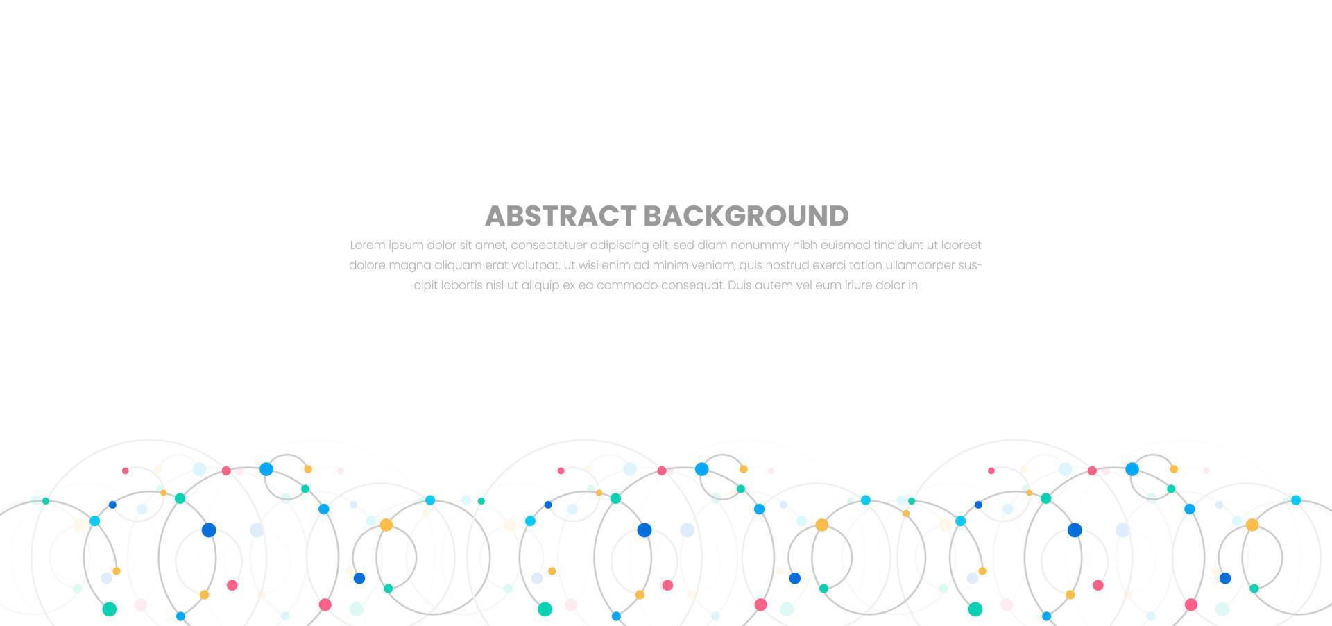 Abstract Geometric Background And Connecting Dots Points And Lines
