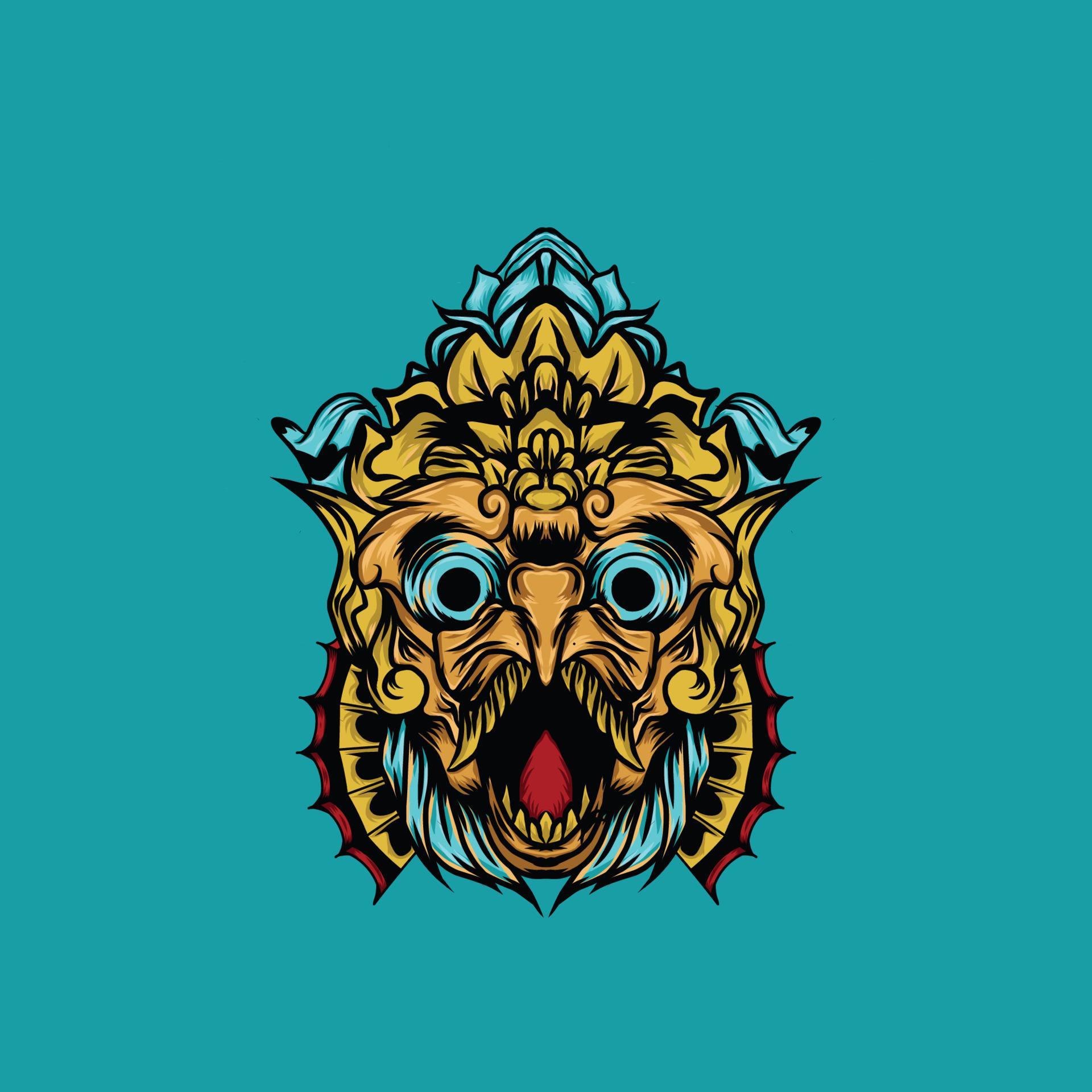 Garuda Barong Bali Traditional Culture 21187273 Vector Art At Vecteezy