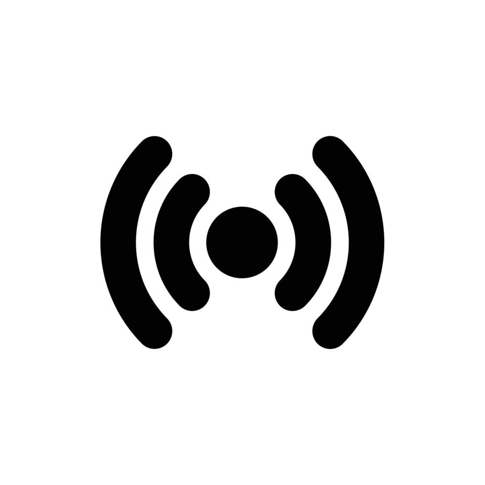 Wifi signal outline icon in transparent background, basic app and web UI bold line icon, EPS10 ...