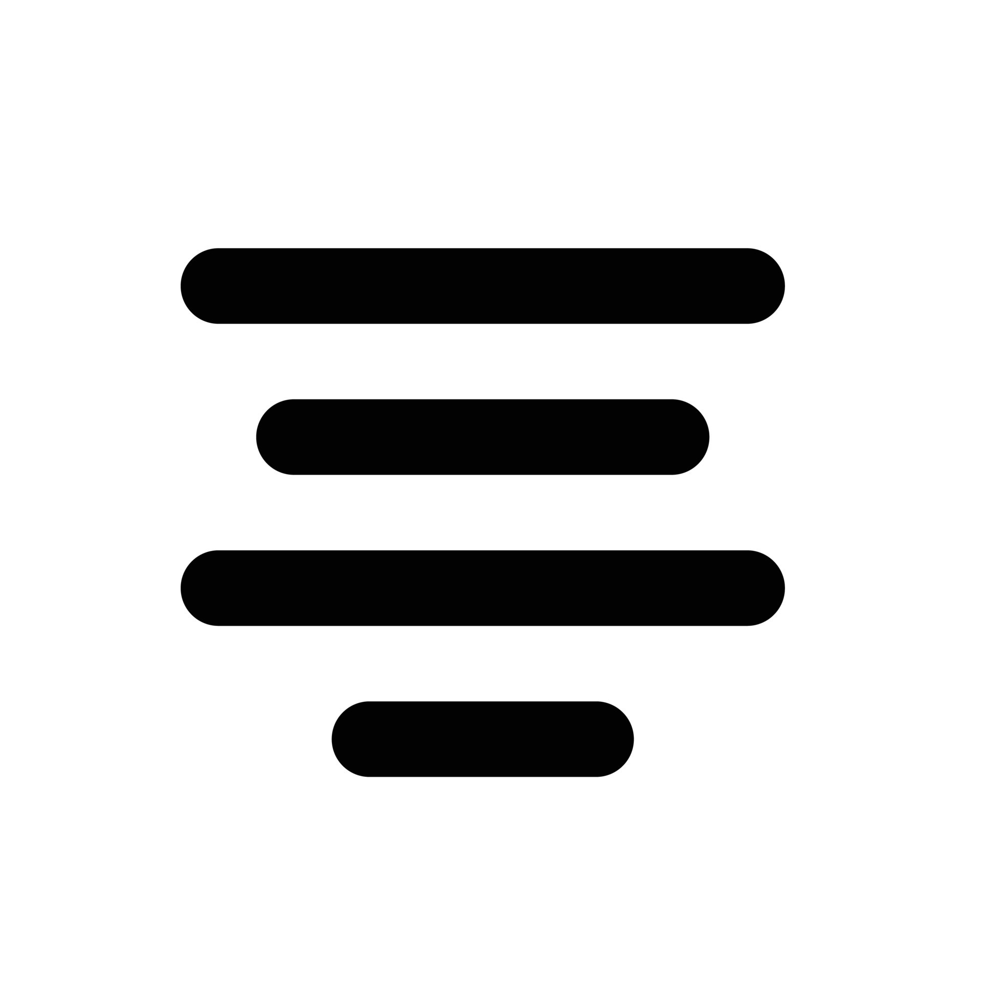 Equally centered align filled icon in transparent background, basic app and web UI bold line ...