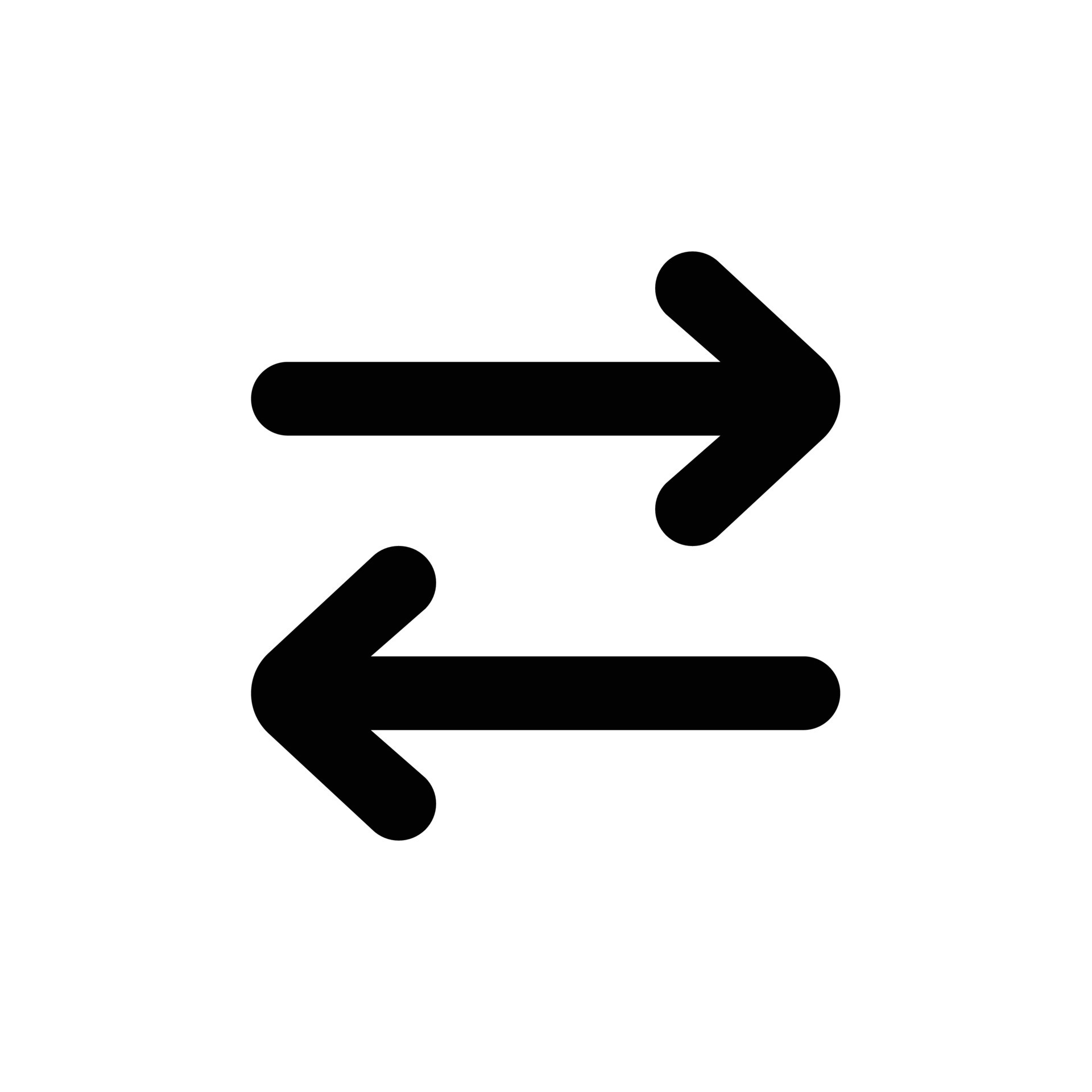 Left right direction arrows outline icon in transparent background, basic app and web UI bold ...