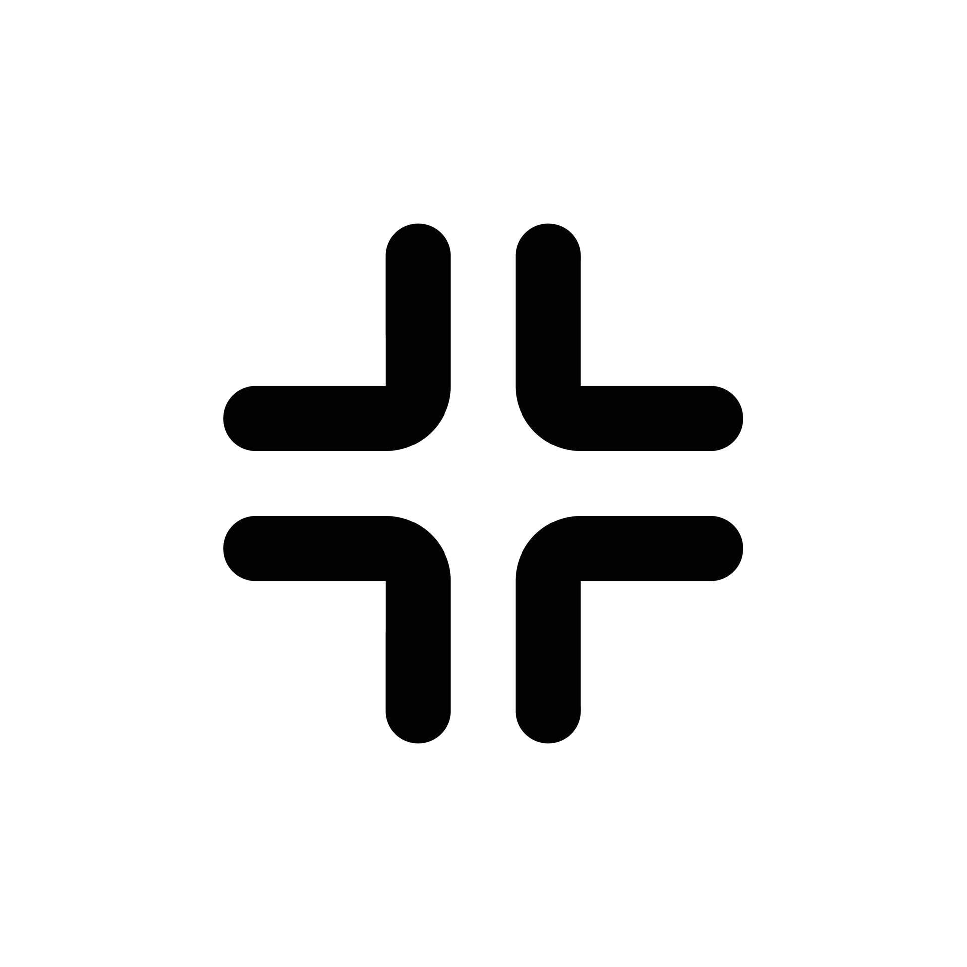 Minimize window screen outline icon in transparent background, basic app and web UI bold line ...