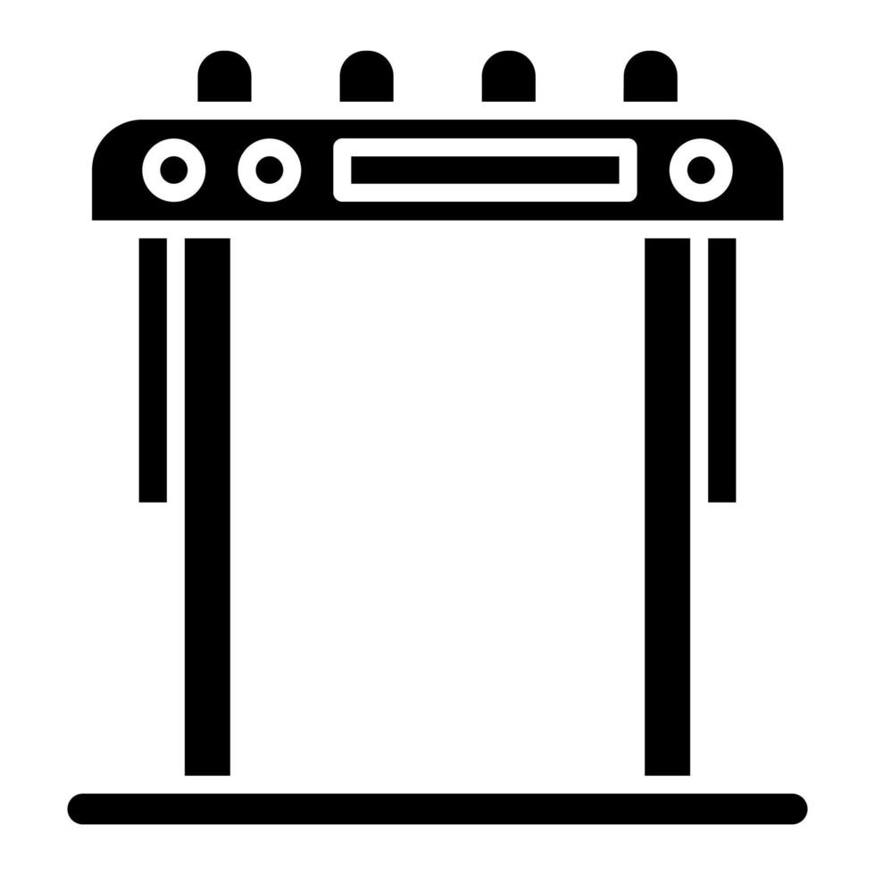 Security Gate Icon Style 21190270 Vector Art At Vecteezy