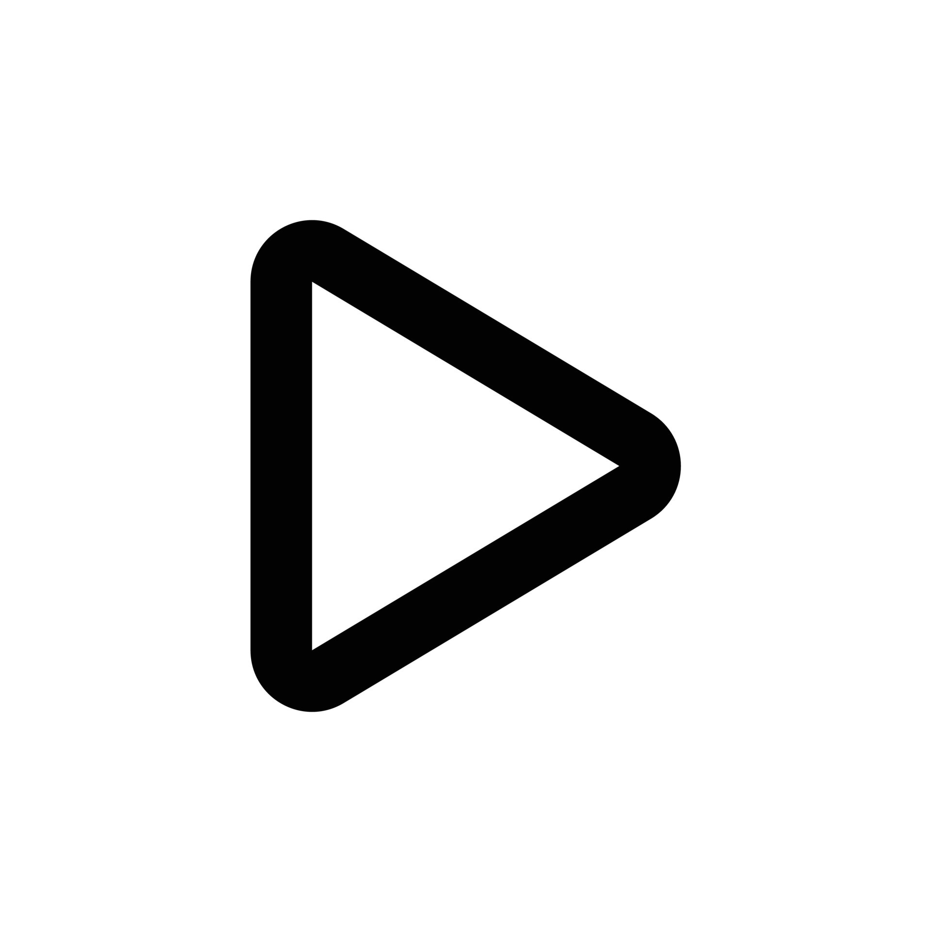 Play outline icon in transparent background, basic app and web UI bold line icon, EPS10 21190336 ...