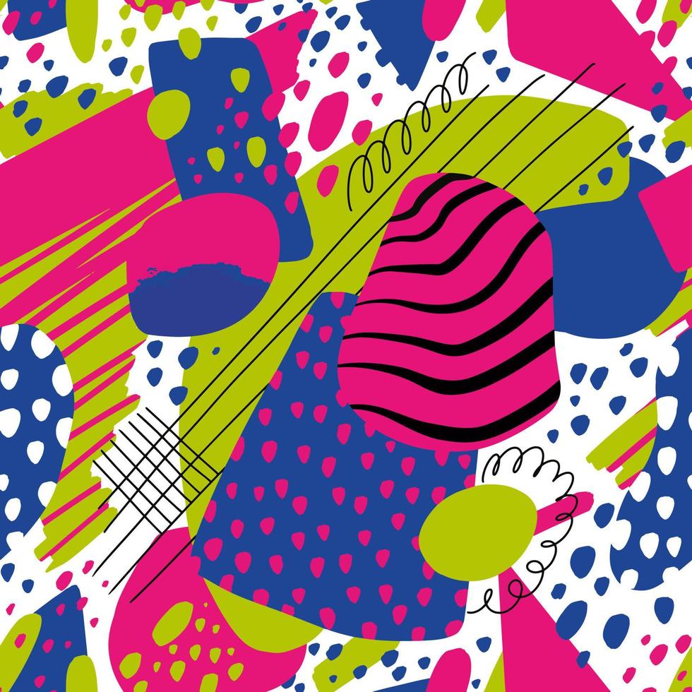 Abstract pattern with color blocks 21192202 Vector Art at Vecteezy