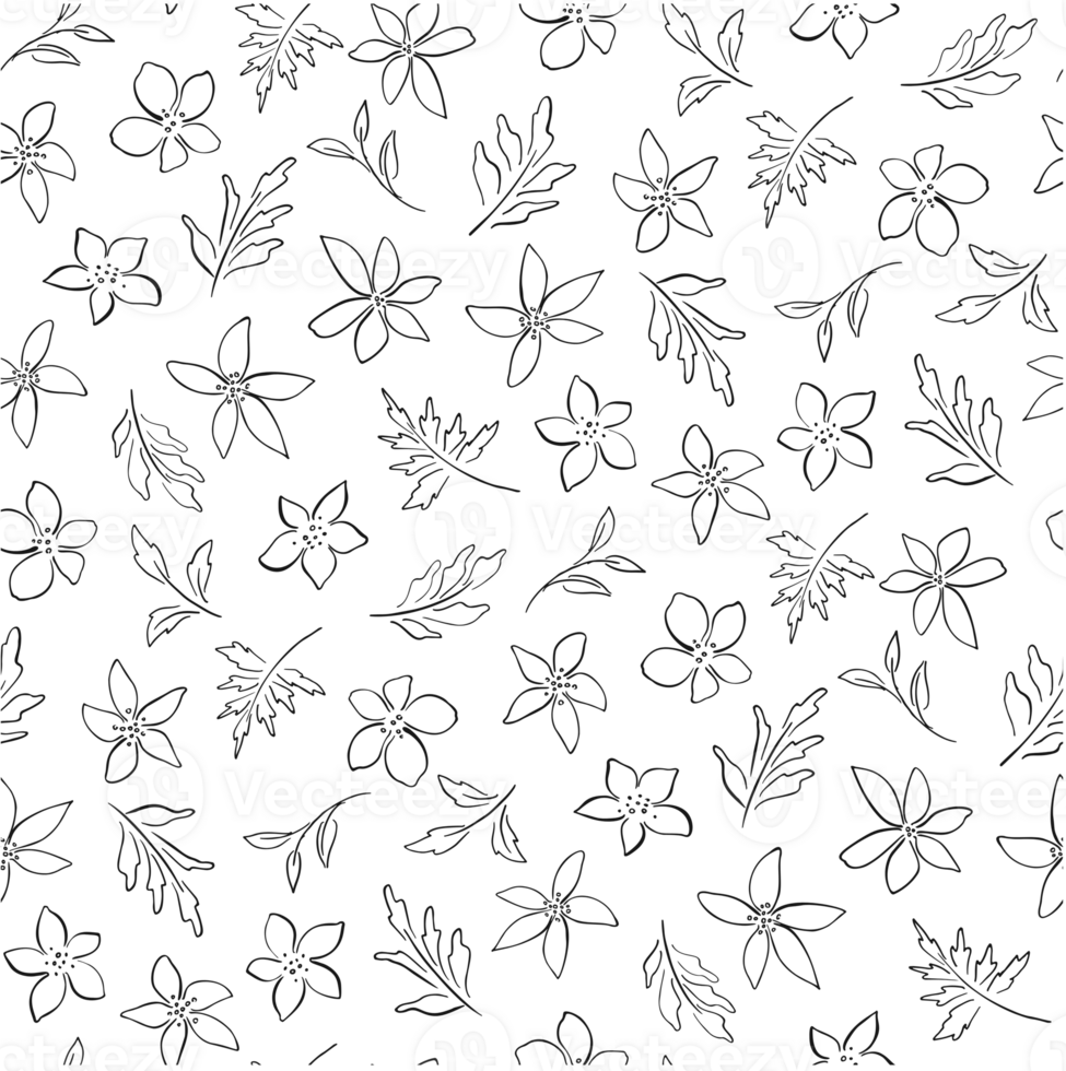 Free Floral Pattern Background Seamless Floral Pattern Floral