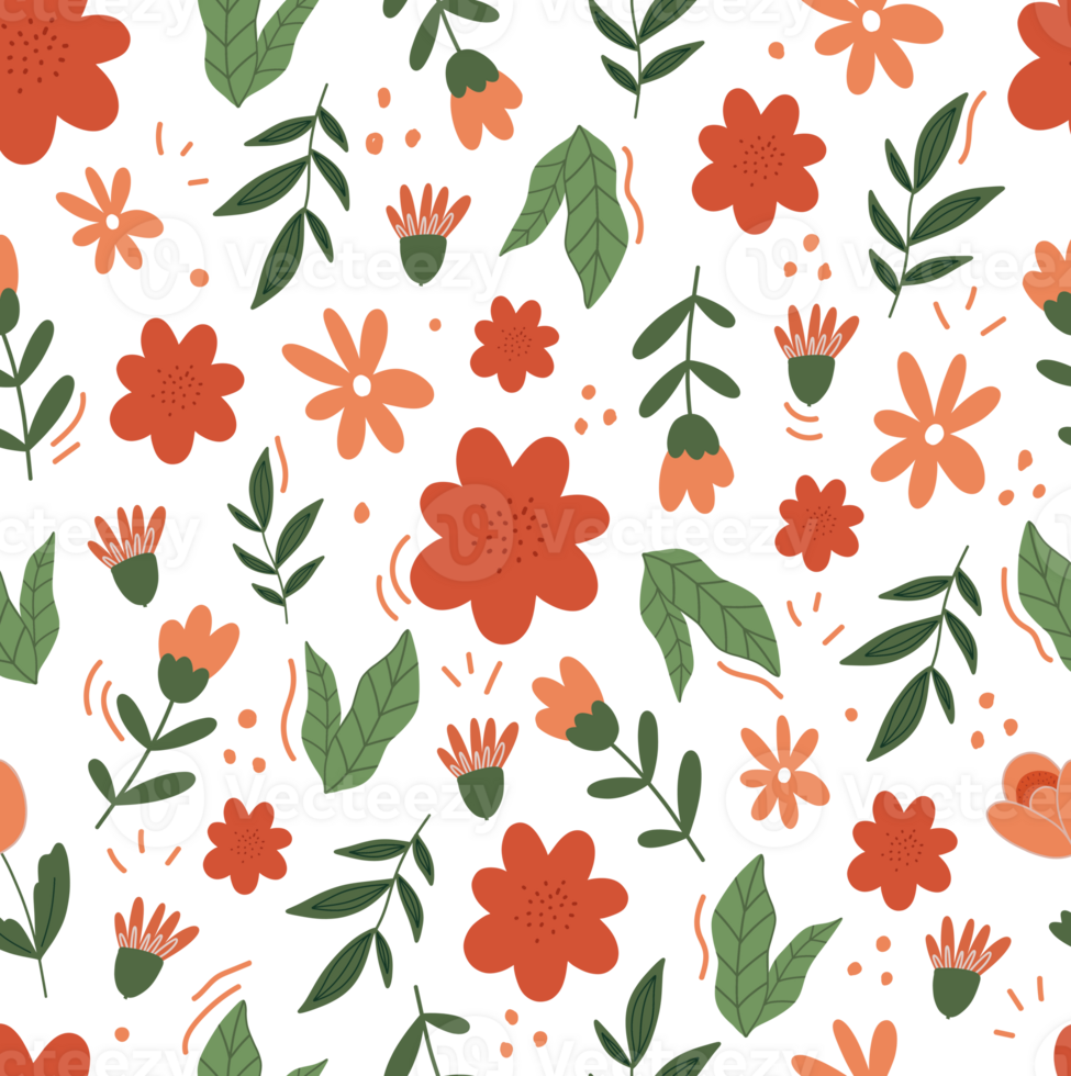 Free Floral Pattern Background Seamless Floral Pattern Floral Wallpaper 21193428 Png With