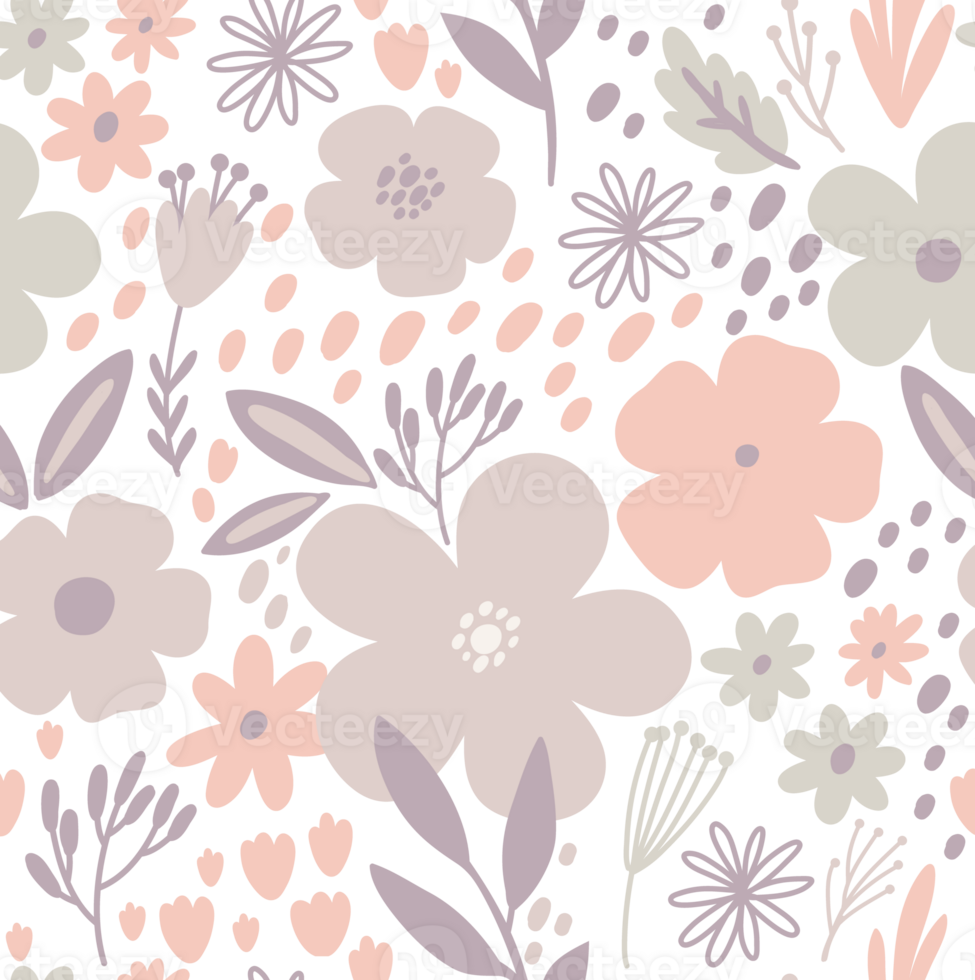 Free Floral Pattern Background Seamless Floral Pattern Floral Wallpaper 21193433 Png With