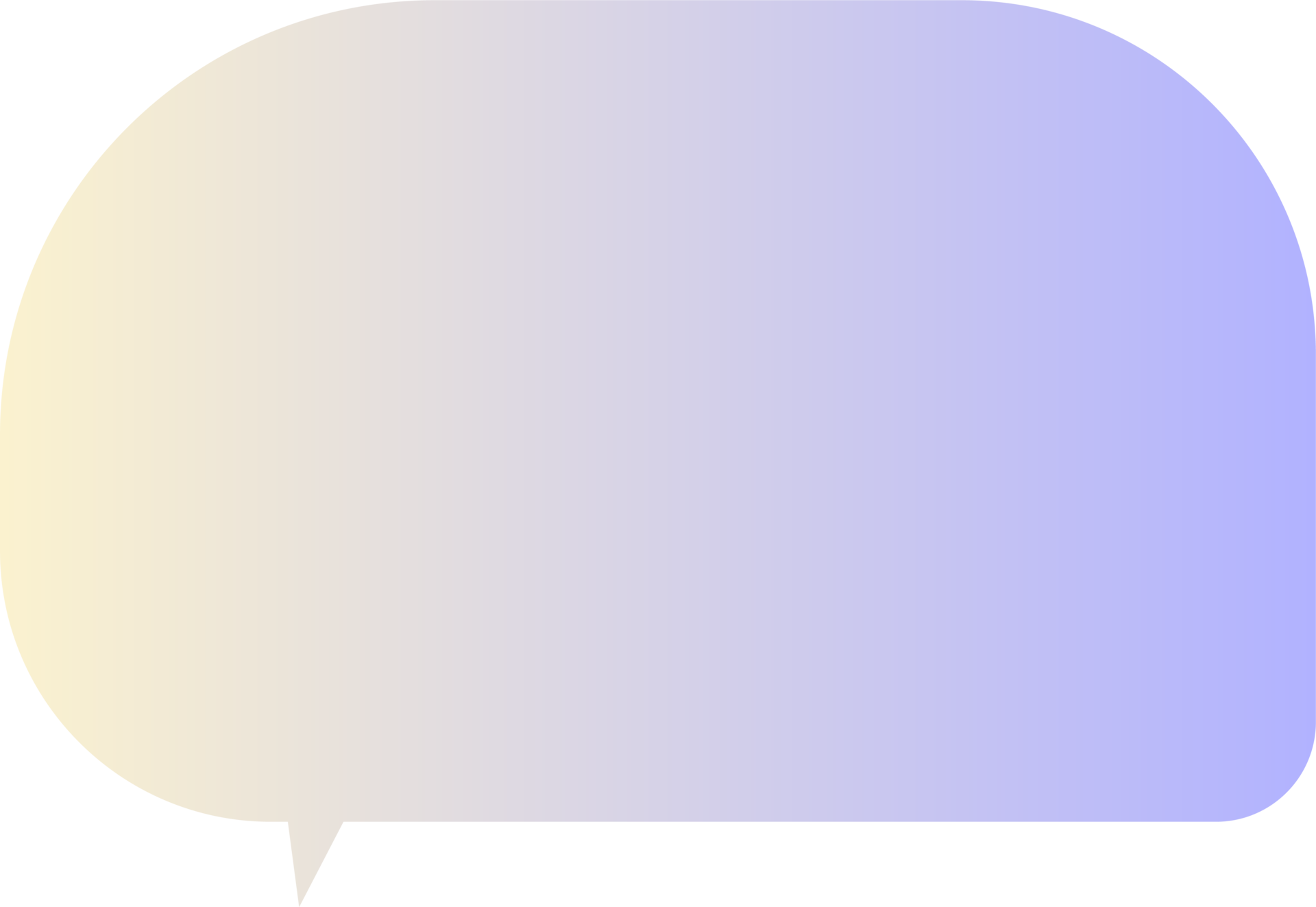 gradient speech bubbles on transparent background . chat box or chat ...