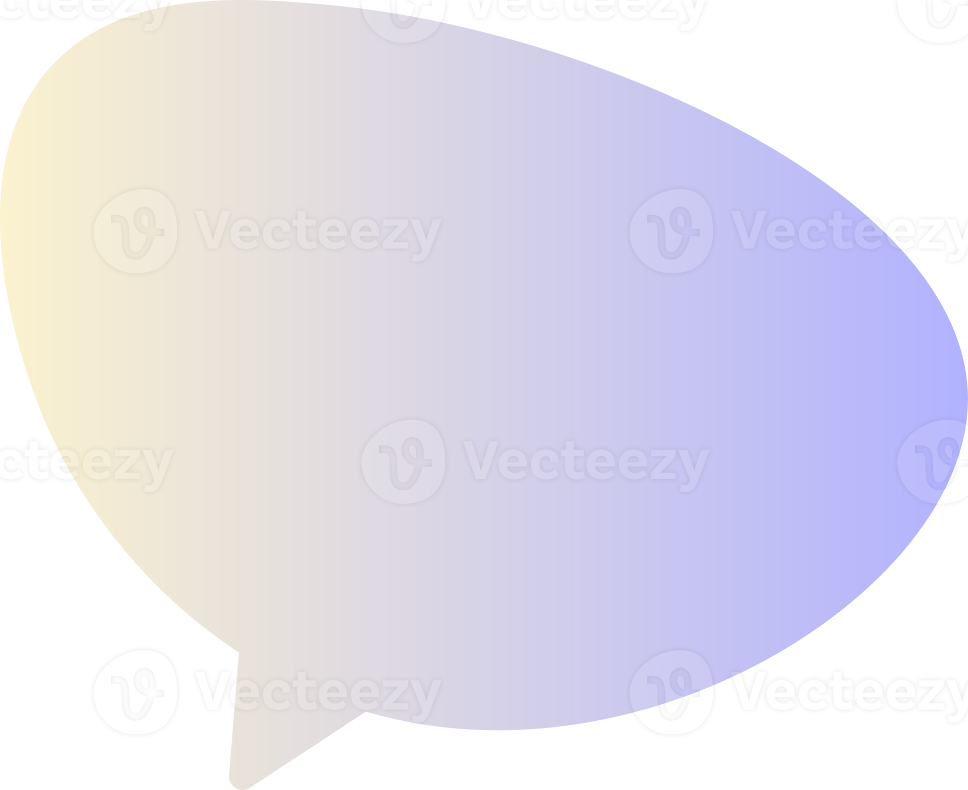 gradient speech bubbles on transparent background . chat box or chat ...