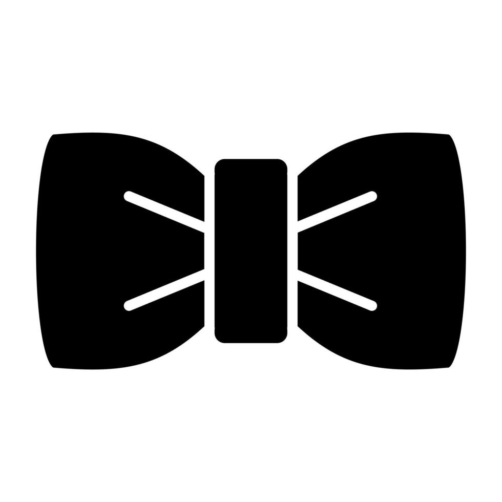 Bow Tie Icon Style 21197613 Vector Art at Vecteezy