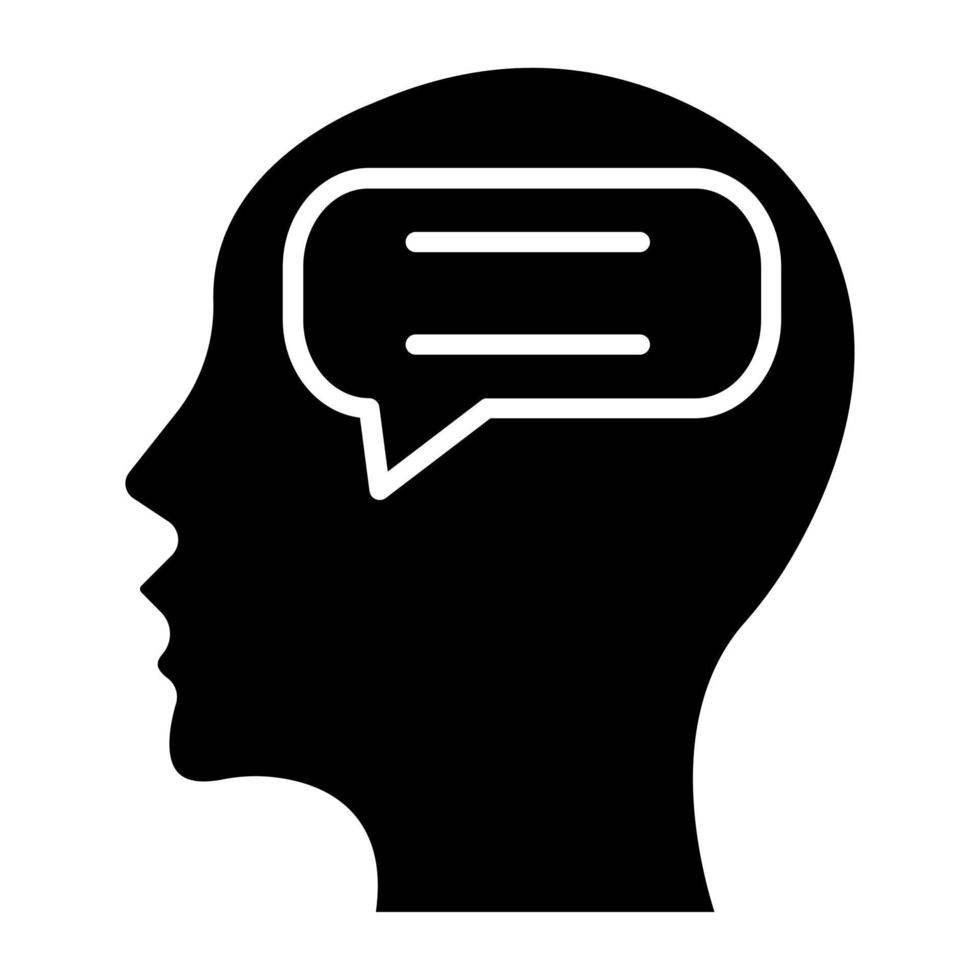 Inner Dialogue Icon Style 21198072 Vector Art at Vecteezy Inner Dialogue Icon Style 21198072 Vector Art at Vecteezy