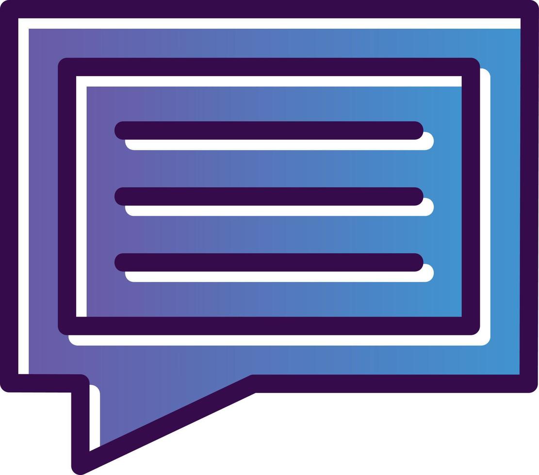 Message Vector Icon Design 21206555 Vector Art at Vecteezy