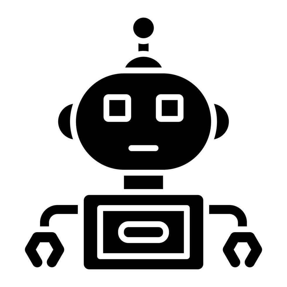 Robot Icon Style 21209861 Vector Art at Vecteezy