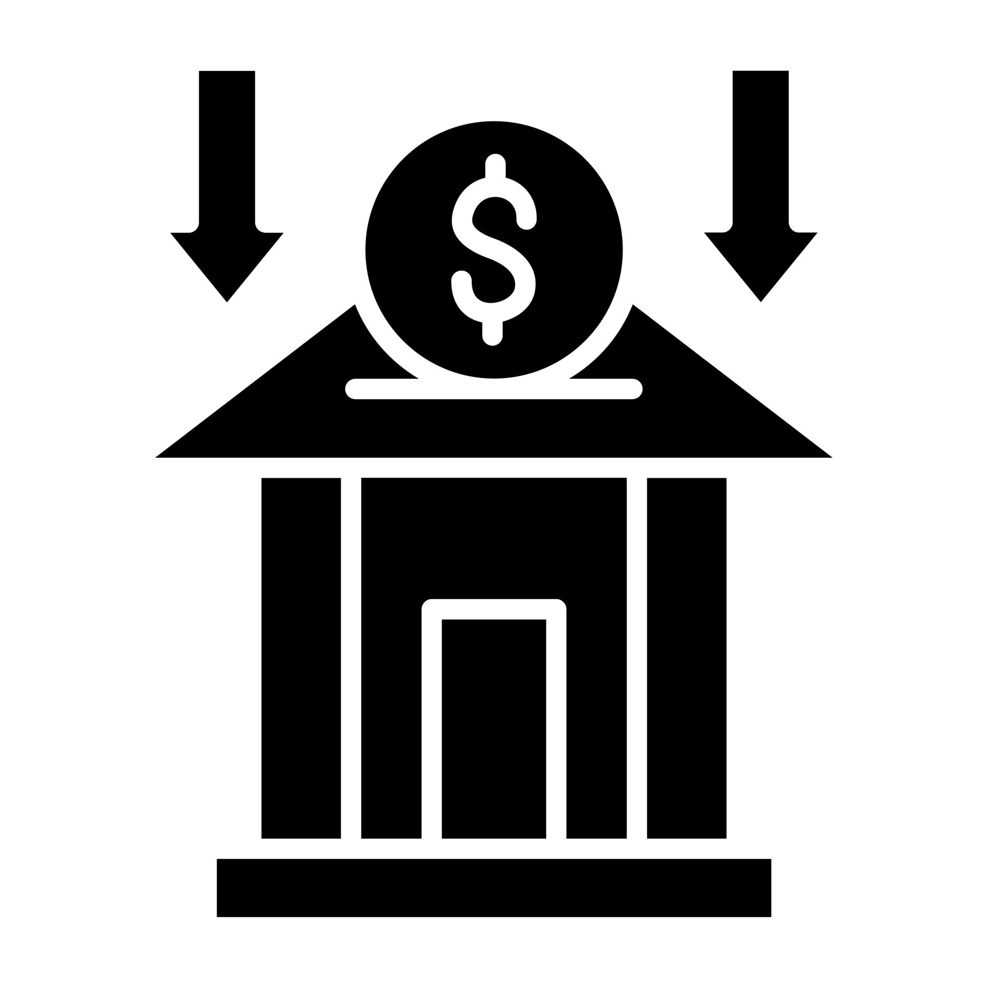 Bank Deposit Icon Style 21210321 Vector Art at Vecteezy