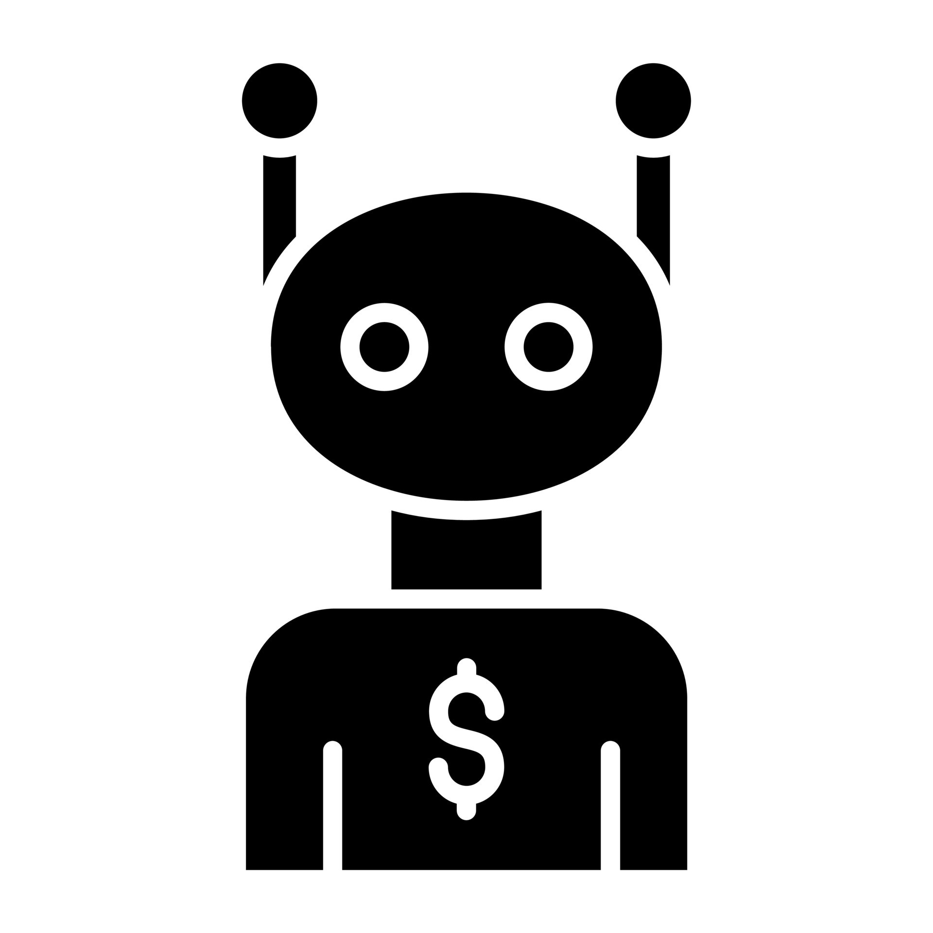 Robot Advisor Icon Style 21210489 Vector Art At Vecteezy