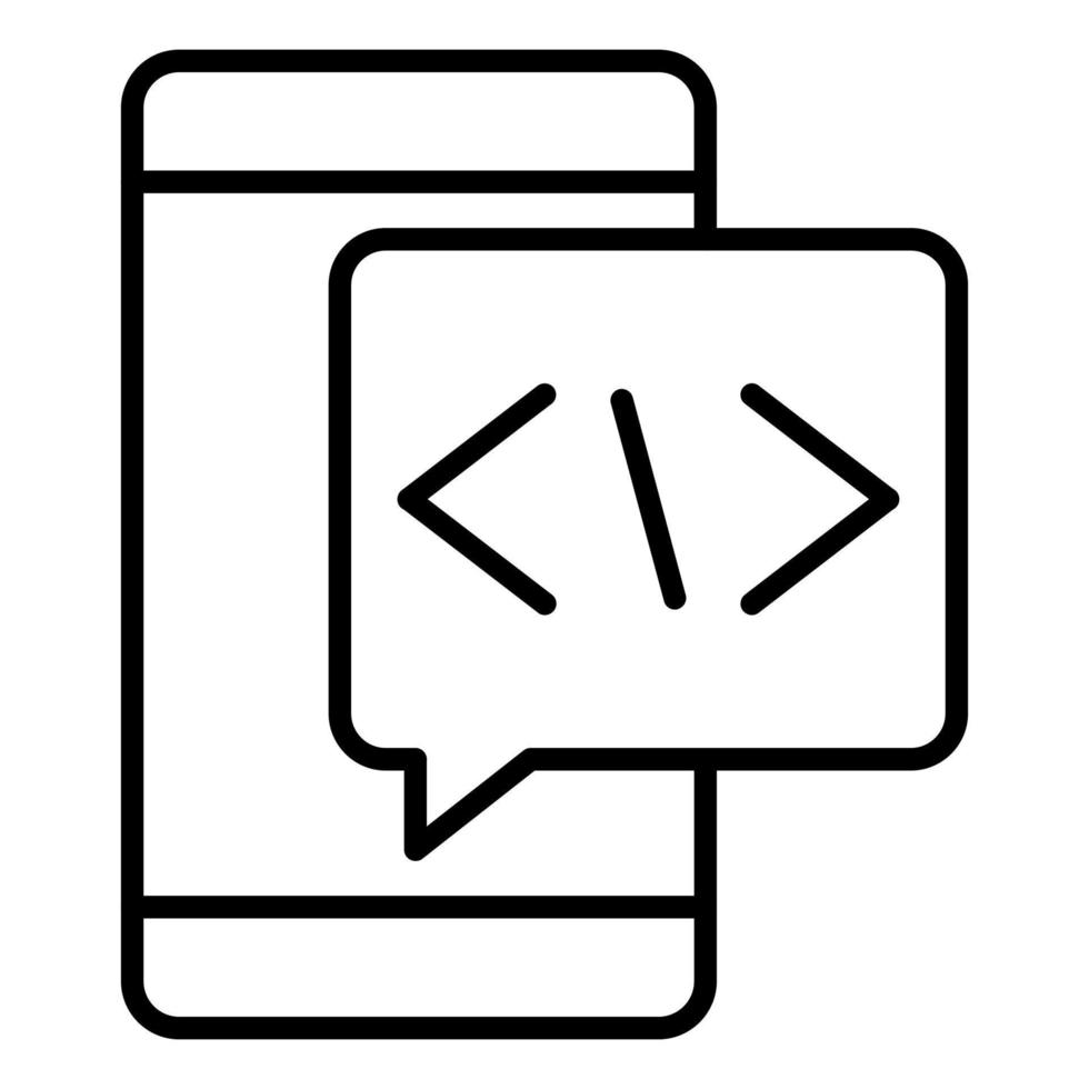 Coding Language Icon Style 21211947 Vector Art at Vecteezy