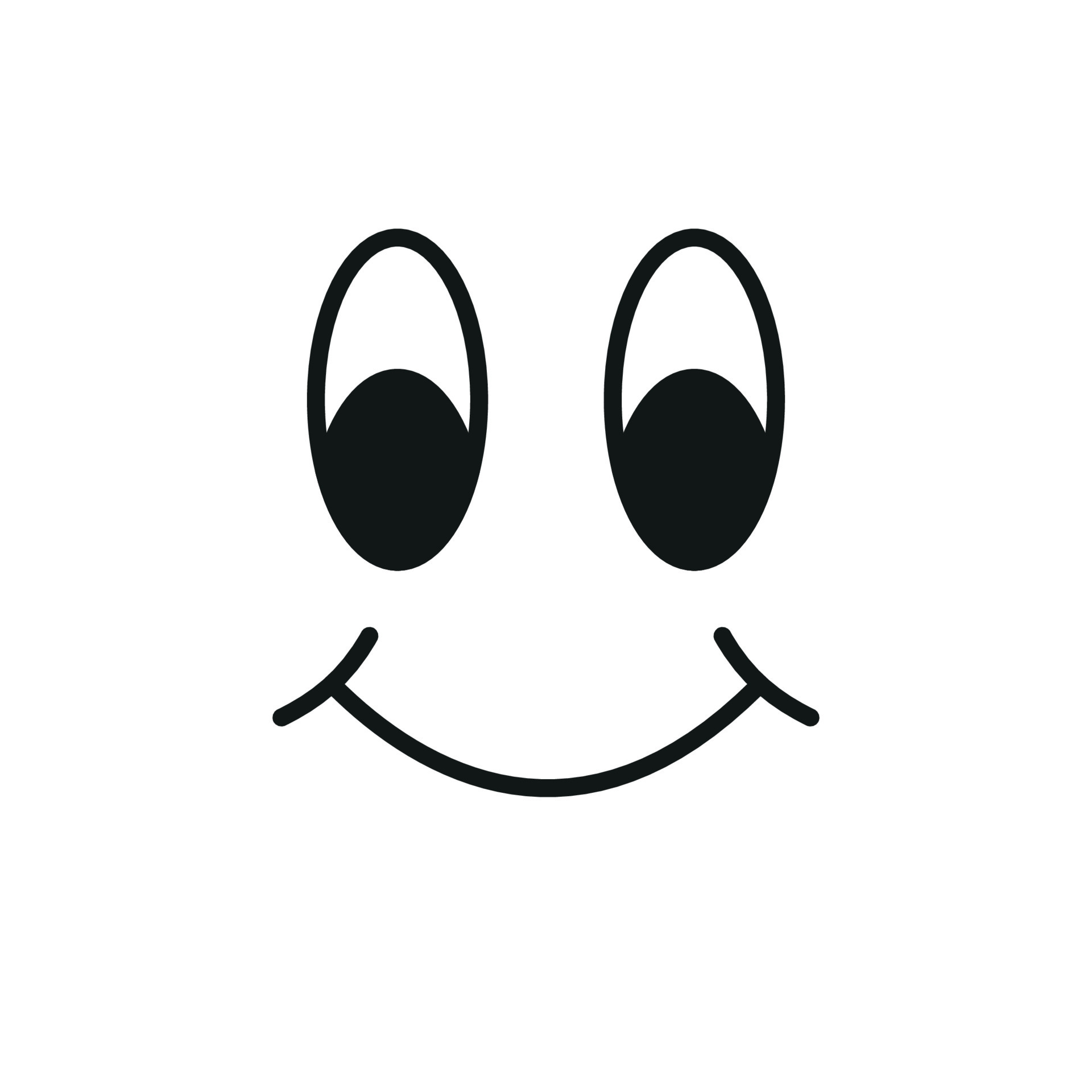 Funny Face Clipart Black And White