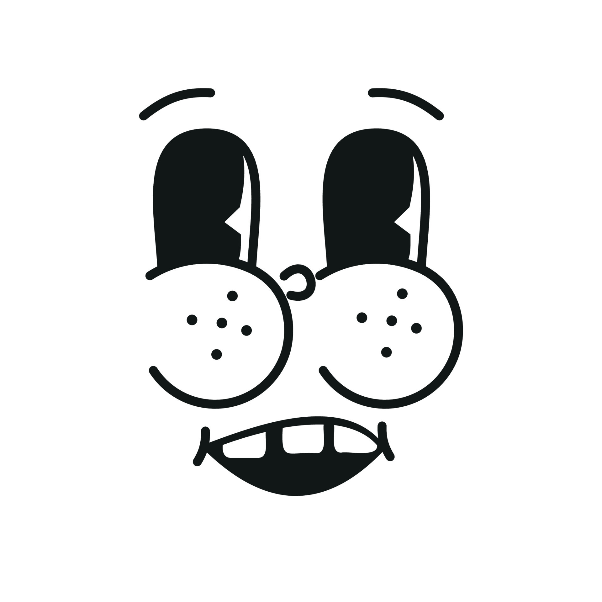 Set of Retro 30s cartoon mascot characters funny faces. 50s, 60s old ... Set of Retro 30s cartoon mascot characters funny faces. 50s, 60s old ...