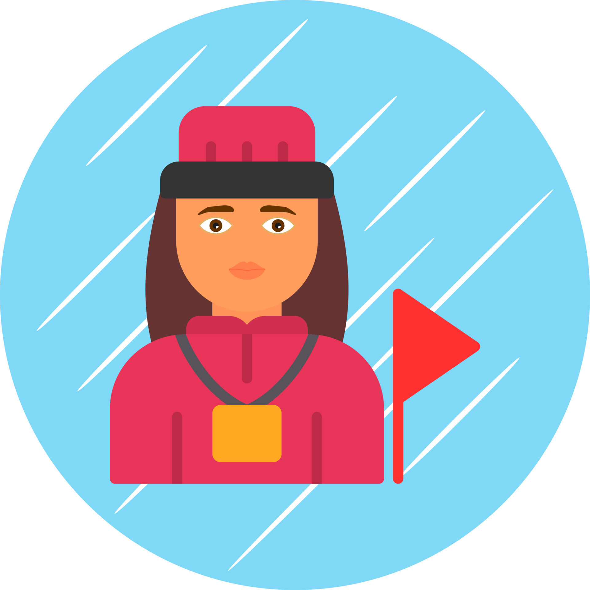 Tour Guide Vector Icon Design 21213741 Vector Art at Vecteezy Tour Guide Vector Icon Design 21213741 Vector Art at Vecteezy